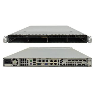 Supermicro CSE-815 Mainboard: X9SCI-LN4F DVD-ROM 4 x 3,5" HDD Slots ...