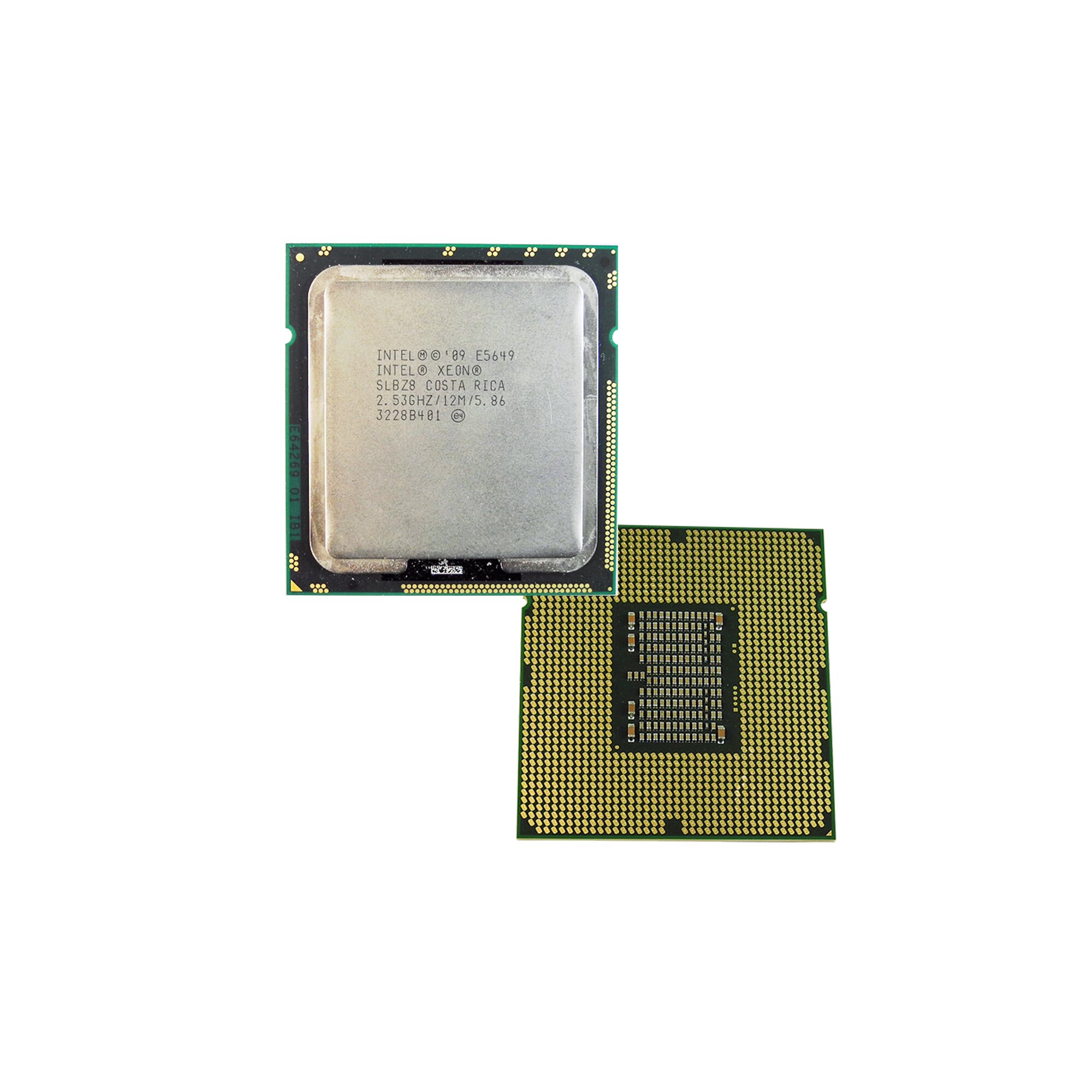 Intel Xeon Processor E5649 12MB Cache, 2.53 GHz Six Core FC LGA 1366 P ...