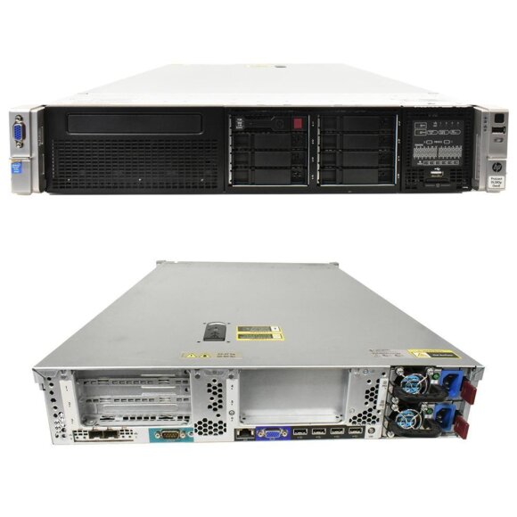HP ProLiant DL380p G8 2x Intel Xeon E5-2690 256 GB RAM 8Bay 2.5" P420i ...