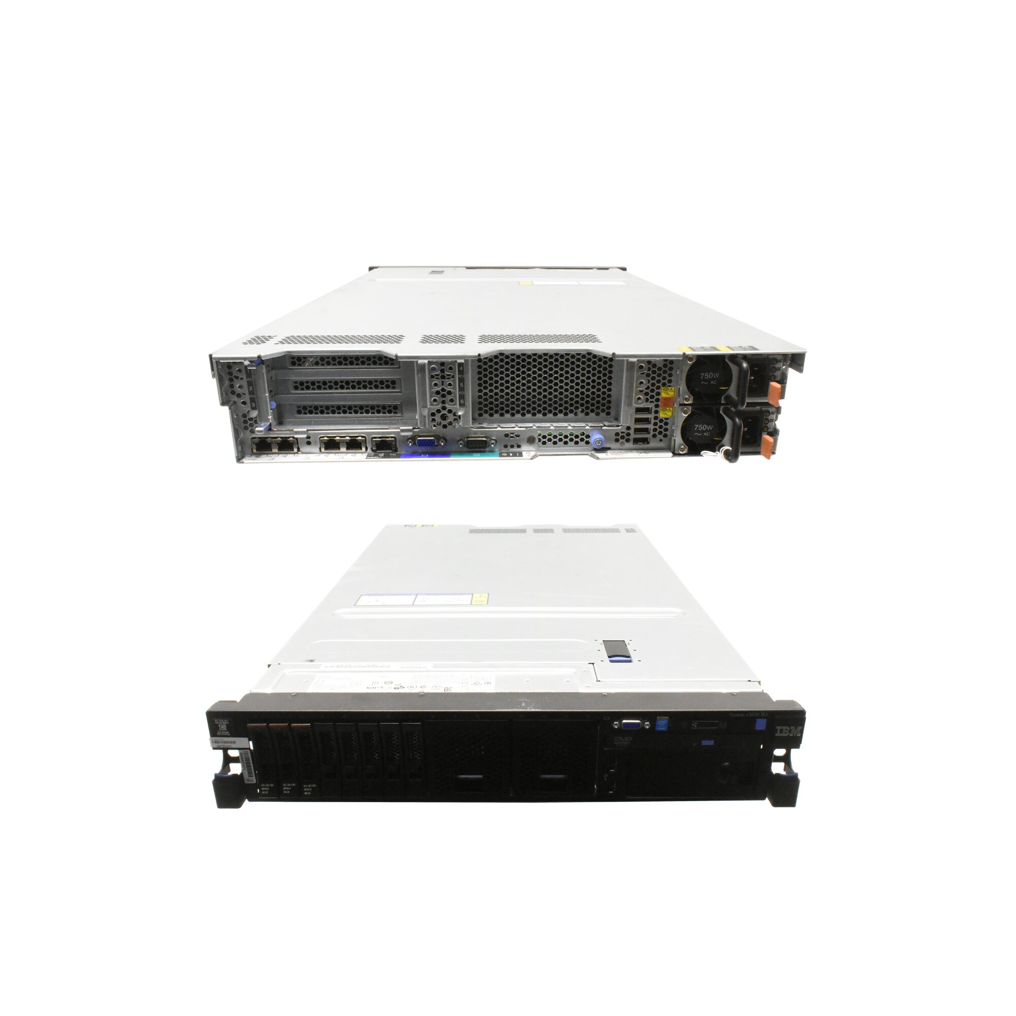 IBM System X3650 M4 HD Server 2x Xeon E5-2670 v2 10-Core CPU 2,50 GHz ...