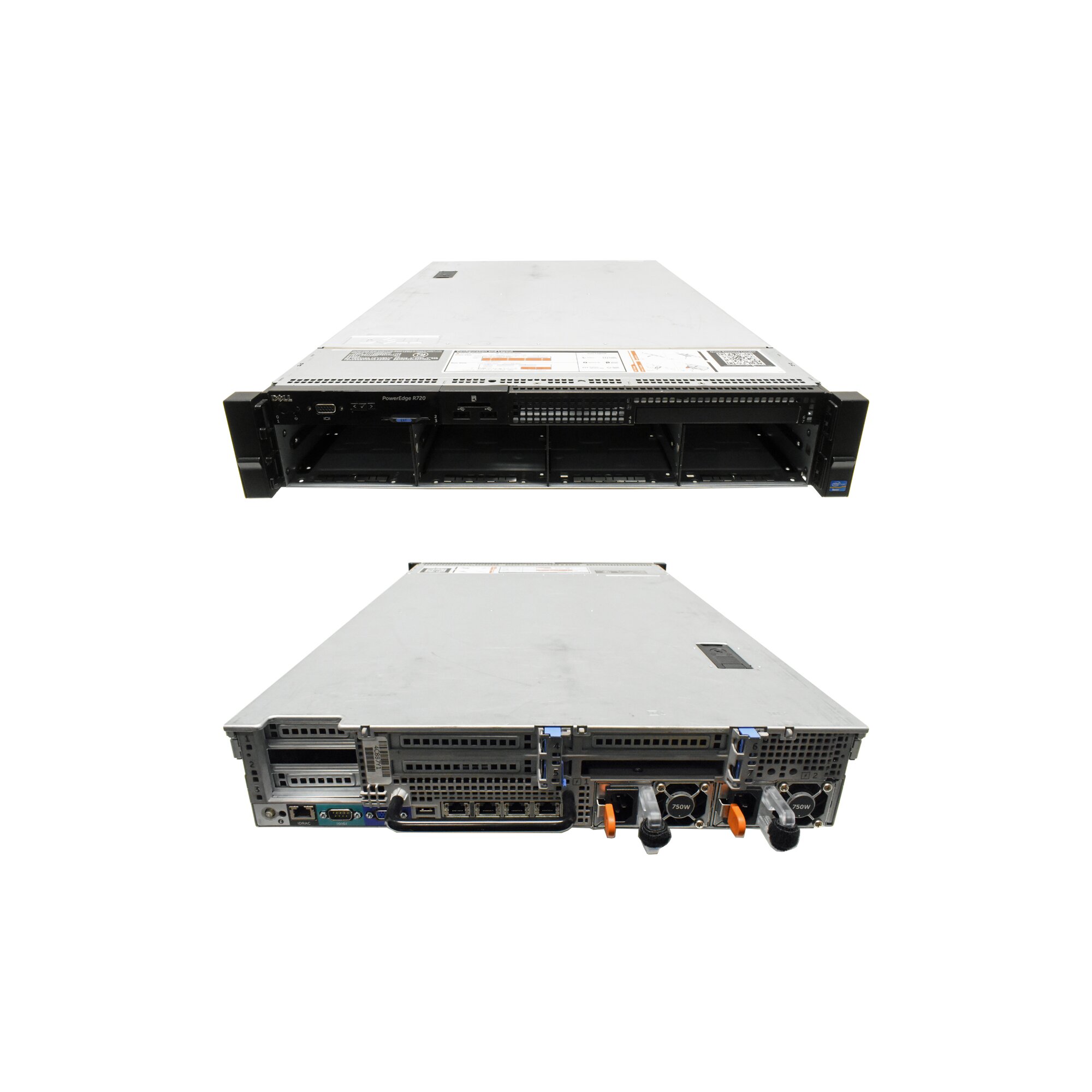Dell PowerEdge R720 Server 2U H710p mini 2x E5-2650 CPU 128GB RAM 8x3.5 ...