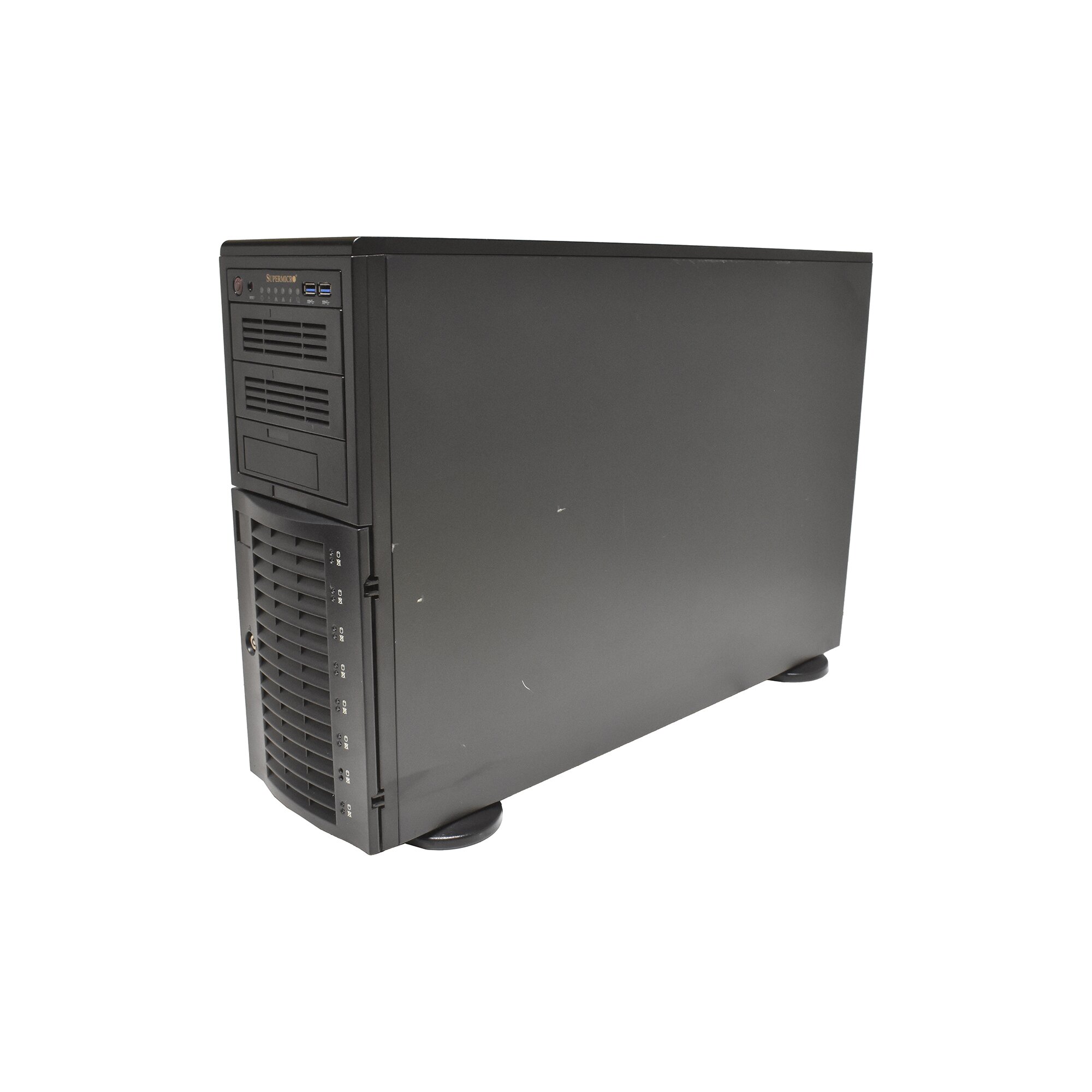 Supermicro CSE-743 Tower Server X10DAi 2x E5-2690 v3 2.60GHz 512GB DDR4 ...