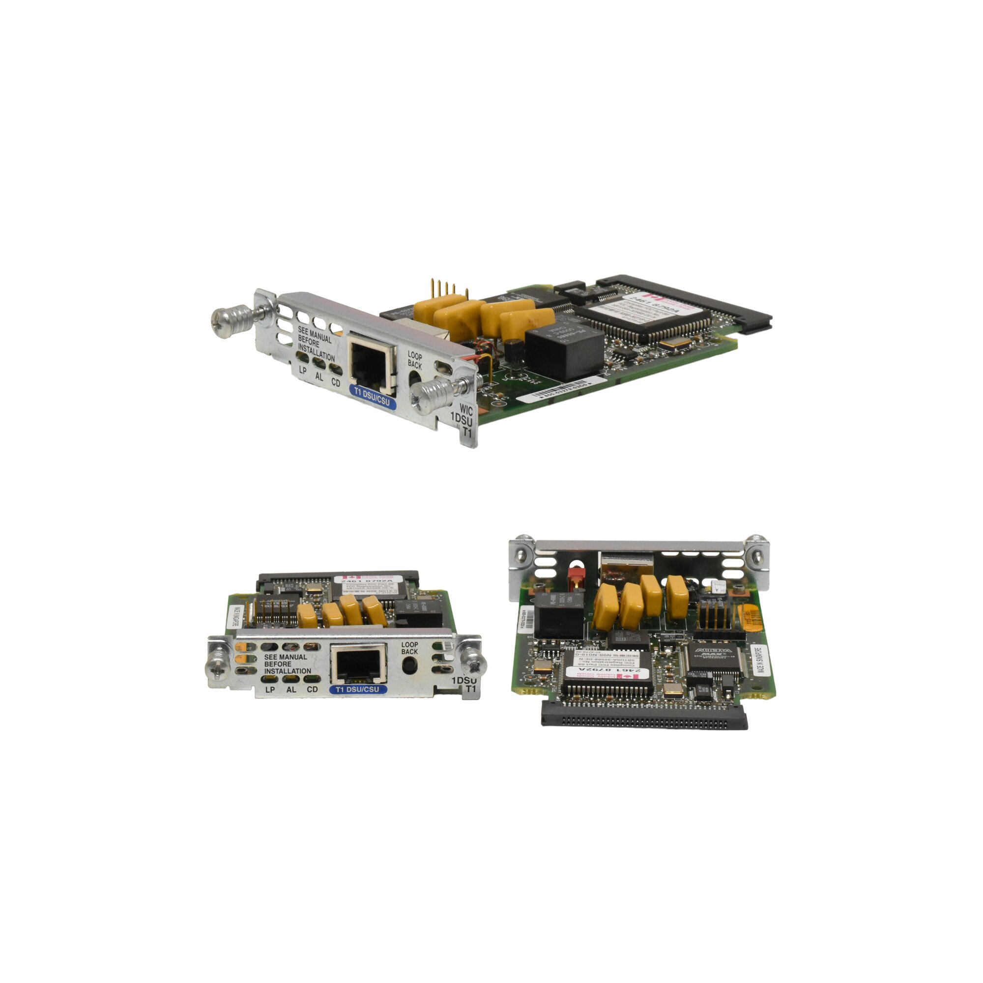 Cisco WIC-1DSU-T1 1-Port T1 Fractional DSU CSU WAN Interface Card 800 ...