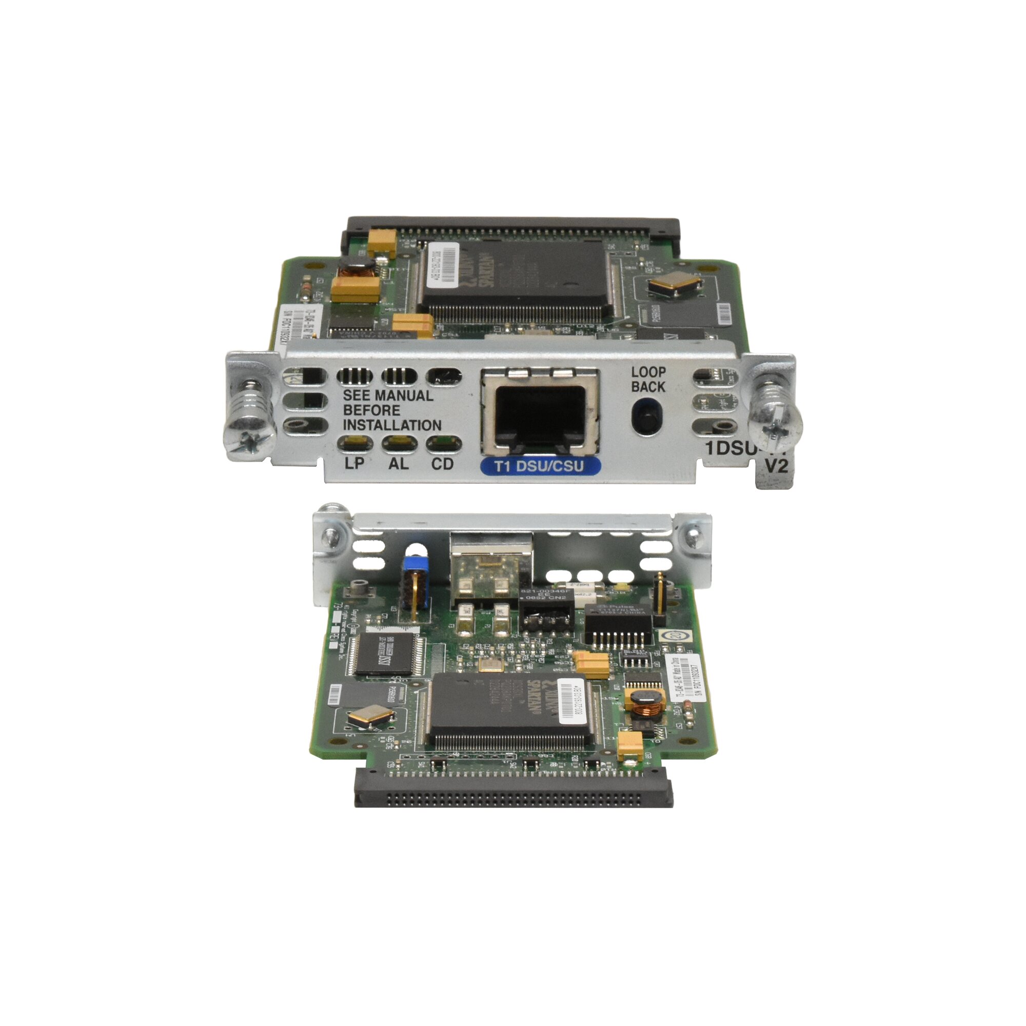 Cisco WIC-1DSU-T1 V2 1-Port T1 Fractional DSU CSU WAN Interface Card 73 ...