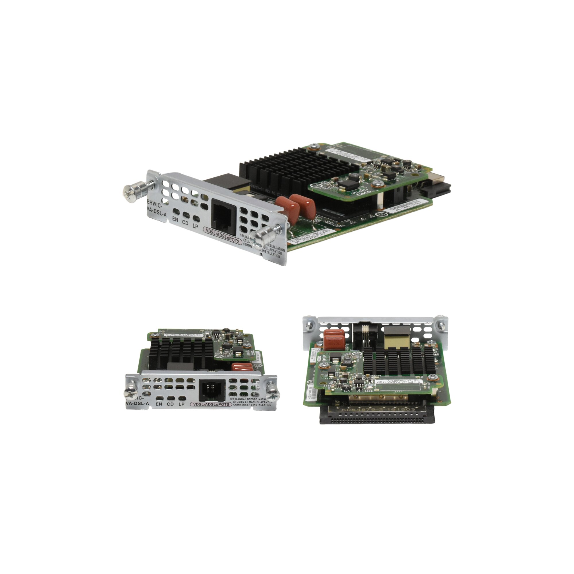 Cisco EHWIC-VA-DSL-A 1-Port MultiMode VDSL2 ADSL/2/2+ WAN Interface ...