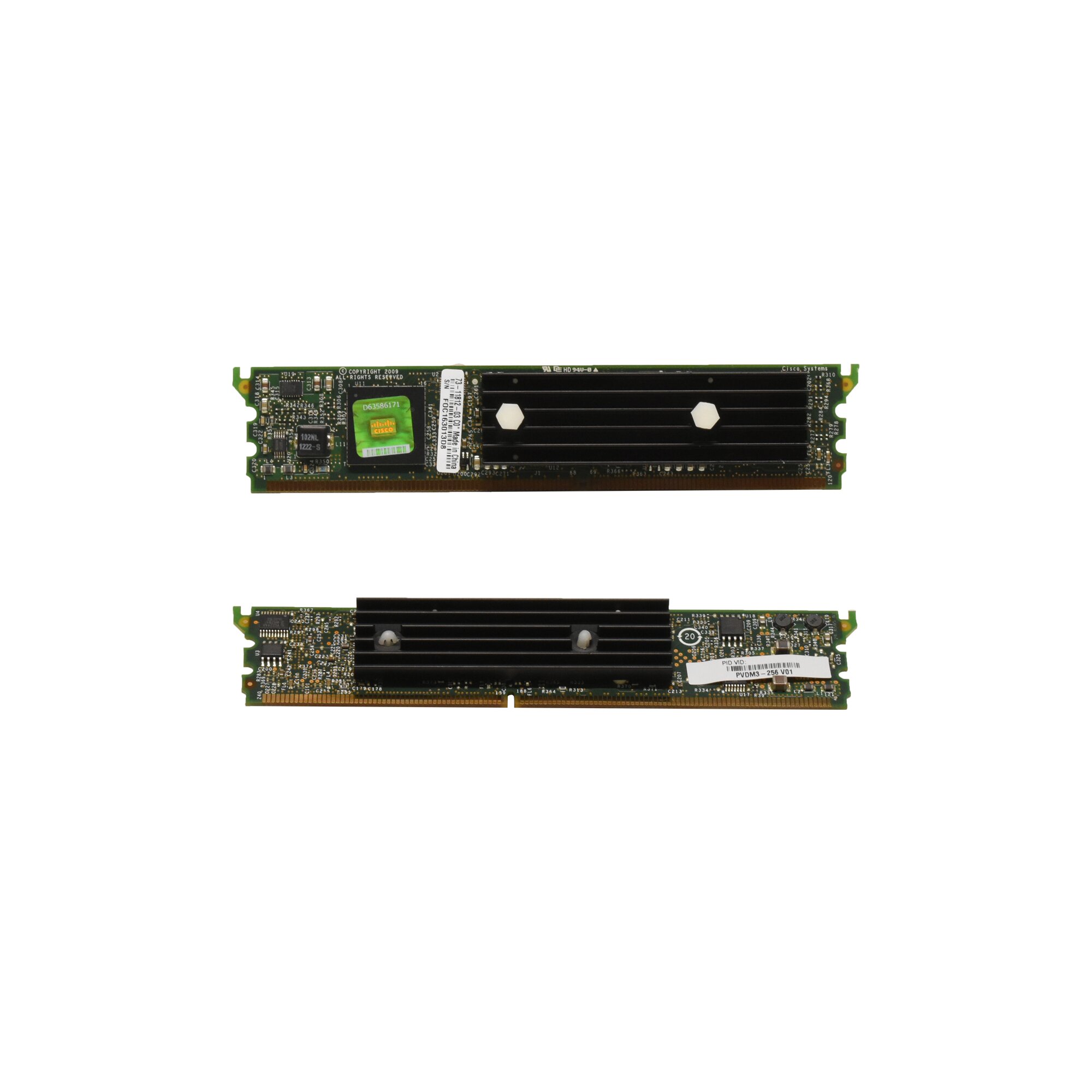 Cisco PVDM3-256 V01 High-Density Packet Voice DSP Module 73-11812-03 ...