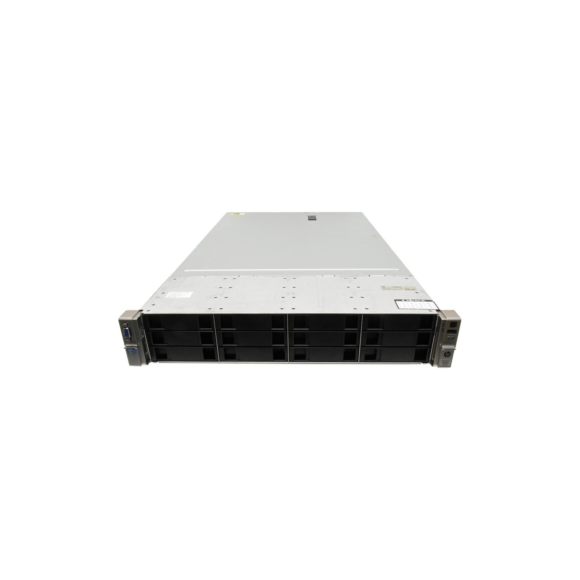 HP ProLiant DL380e G8 8 Core E5-2420 V2 24 GB RAM B120i P420 1GB 12 Bay ...
