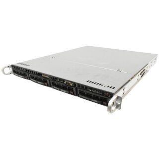Supermicro CSE-813M 1U Rack Server X9SRE E5-2637 V2 3.5 Ghz 16GB RAM 3 ...