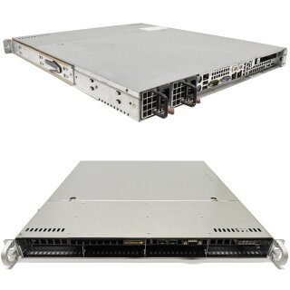 Supermicro CSE-813M 1U Rack Server X9SRE E5-2637 V2 3.5 Ghz 16GB RAM 3 ...