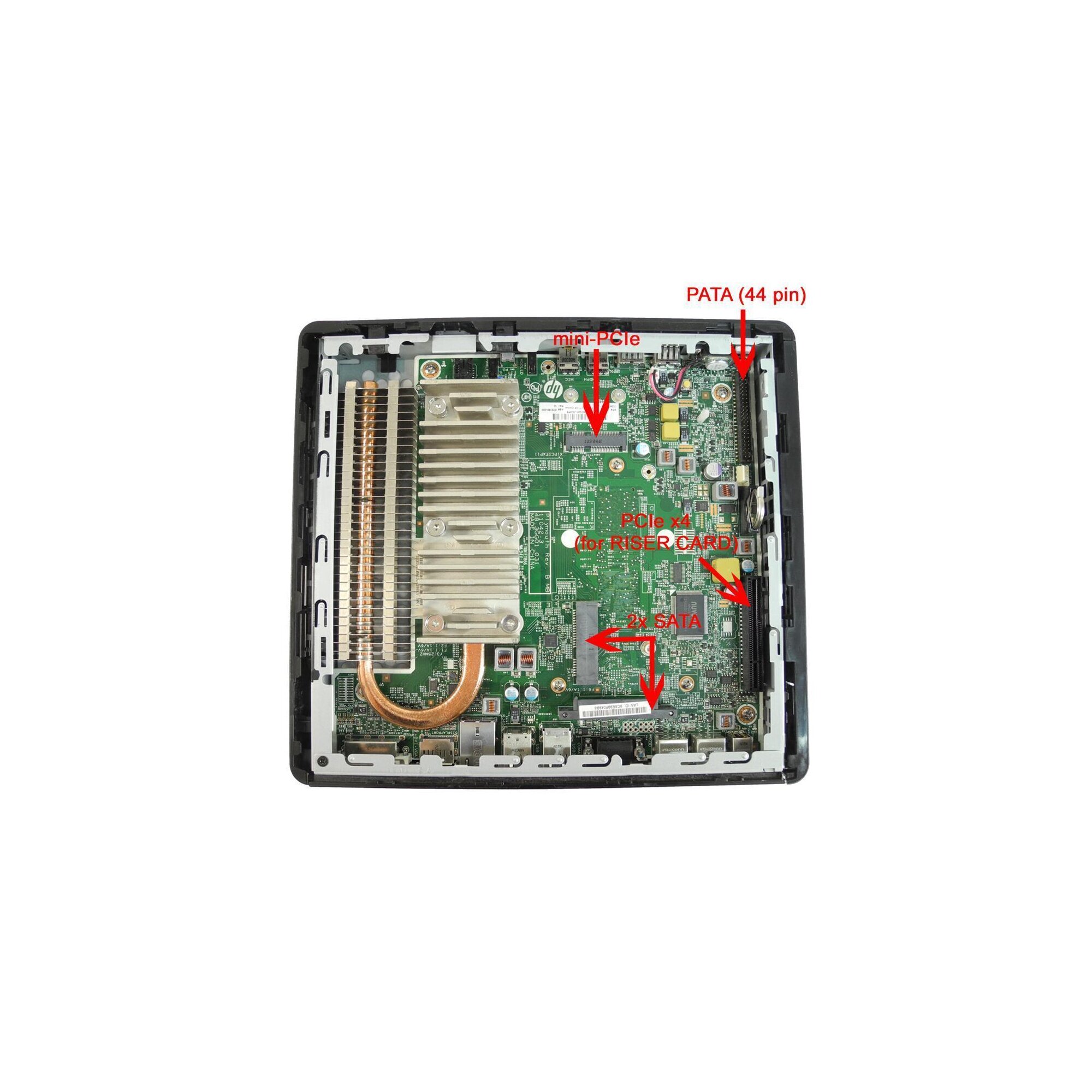 HP t610 Thin Client AMD G-T56N 1.65 GHz CPU 4GB RAM 250GB HDD Windows 7 ...