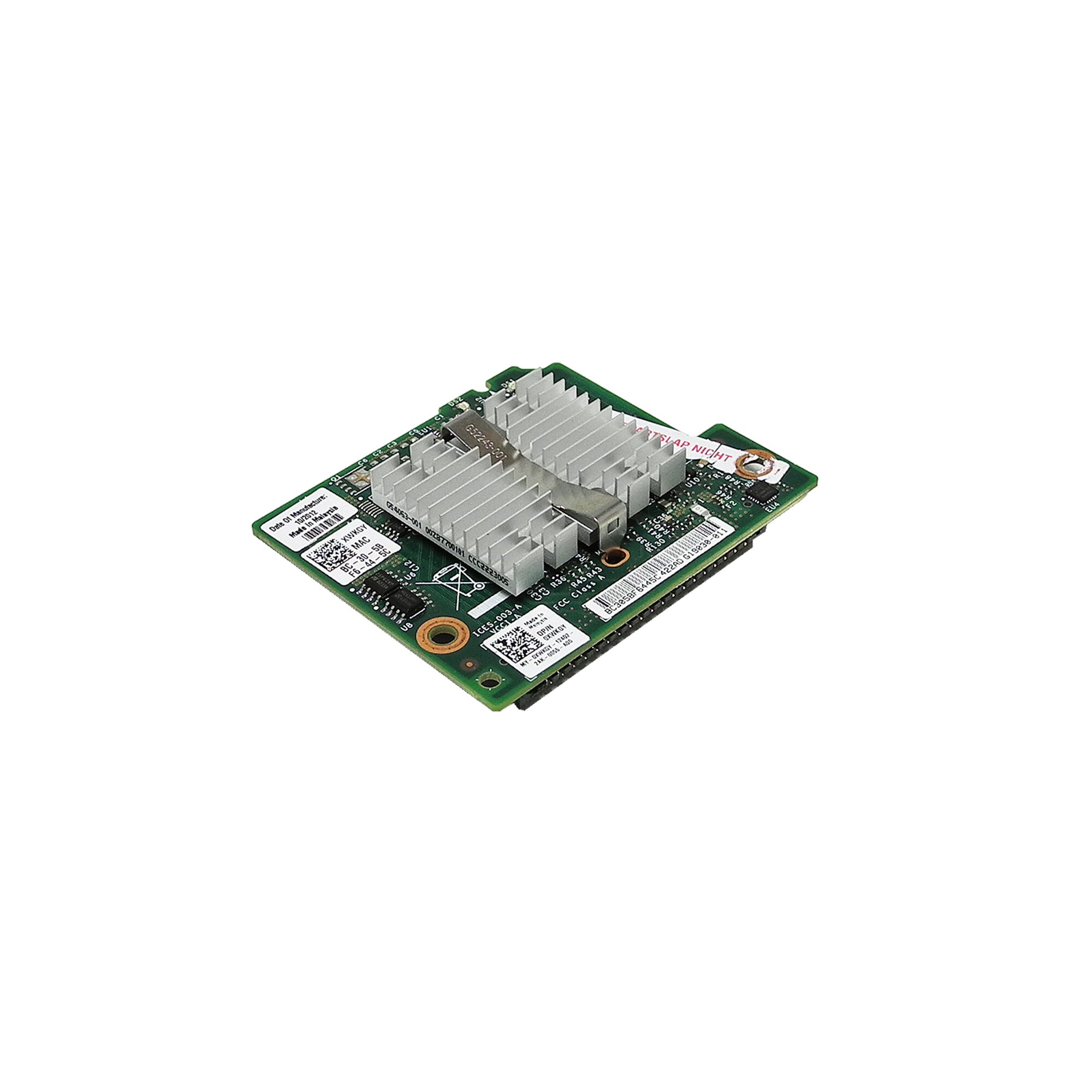 DELL Intel X520 KR Dual Port 10 Gigabit Ethernet Mezzanine Card 0XWKGY ...
