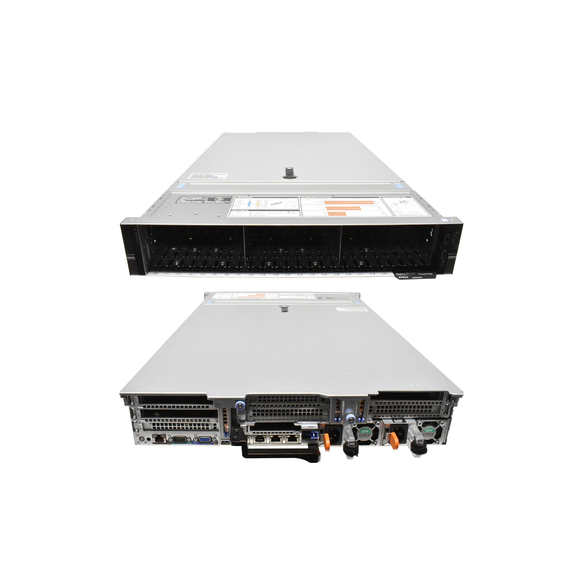 Dell PowerEdge R740 2x Gold 6126 2.6GHz 256 GB PC4 H730p 24 SFF