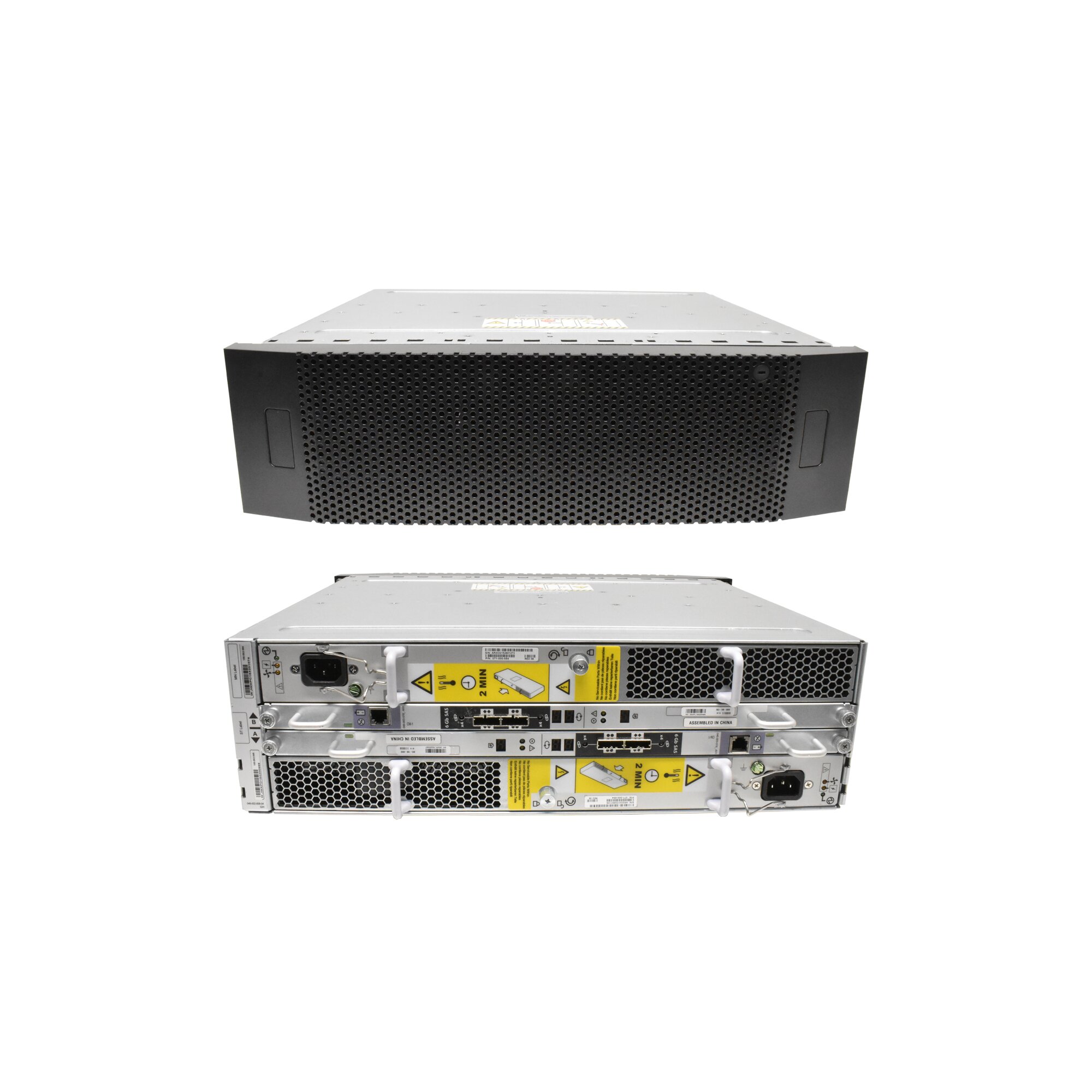 EMC KTN-STL3 15x LFF Array für VNX 2x SAS Modul 303-108-000E 2x PSU 3U ...