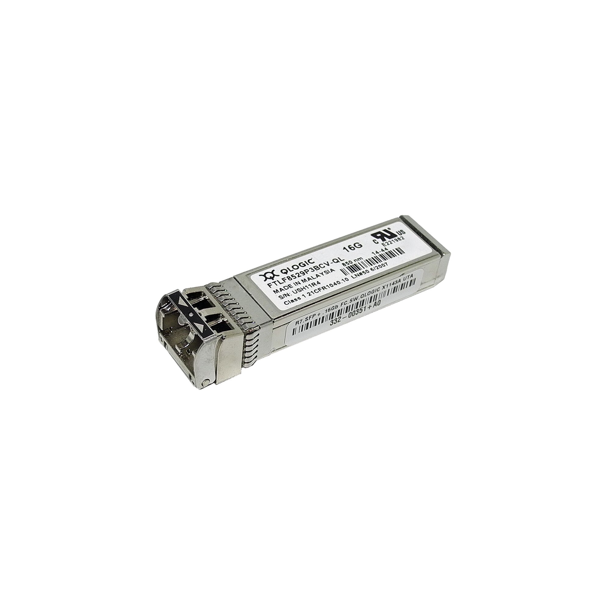 Finisar QLogic FTLF8529P3BCV-QL SFP+ 16G FC SW 850nm Optical ...