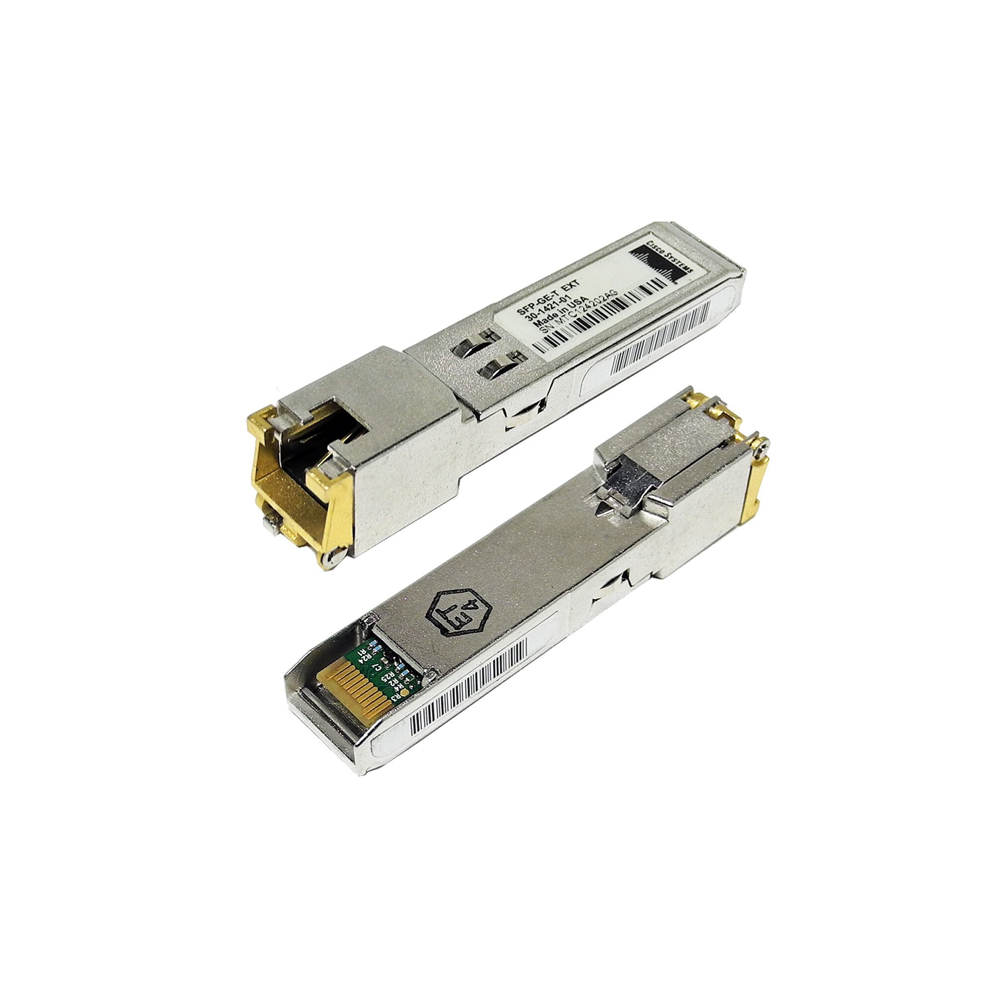 Cisco Original SFP-GE-T EXT 1000Base-T Gigabit Ethernet Transceiver 30 ...