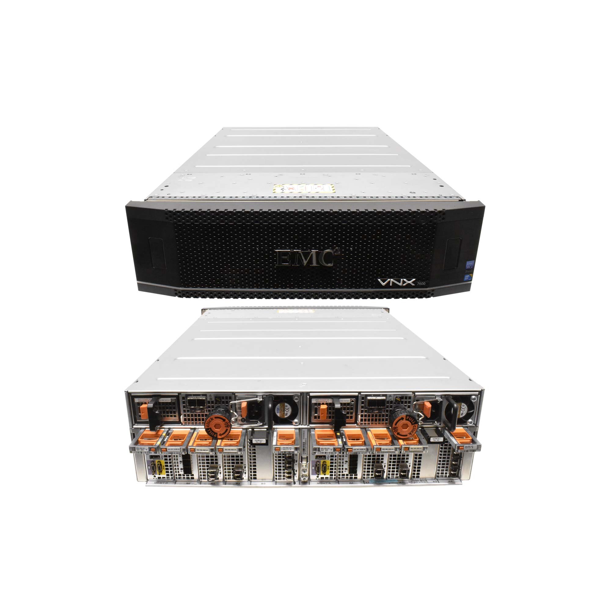 EMC VNX7600 Storage JTFR VNXB76DP25 25 x 200 GB SSD HDD 2,5 5TB