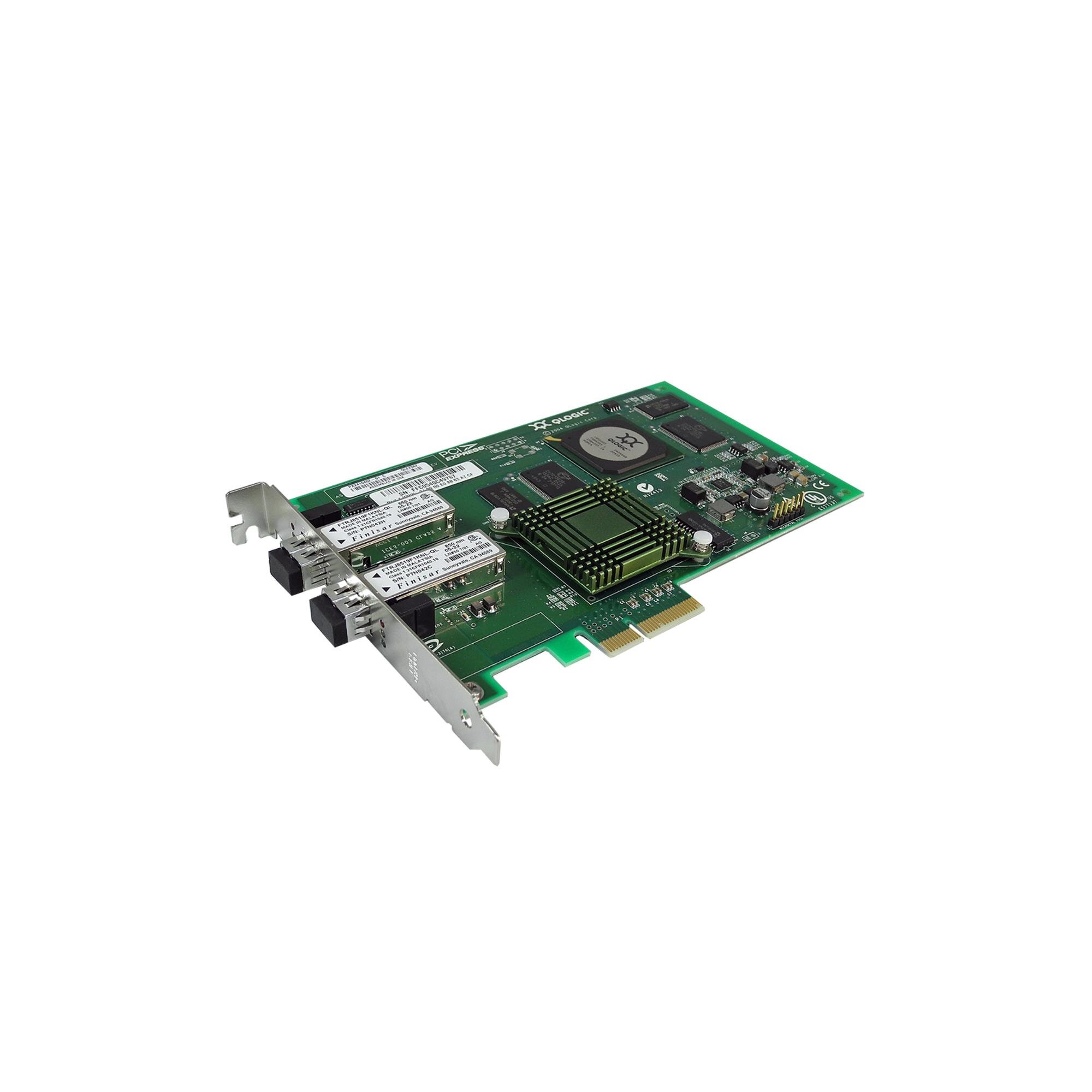 QLogic QLE2362 FC Dual-Port 2GBit PCI-Express Host Bus Adapter ...