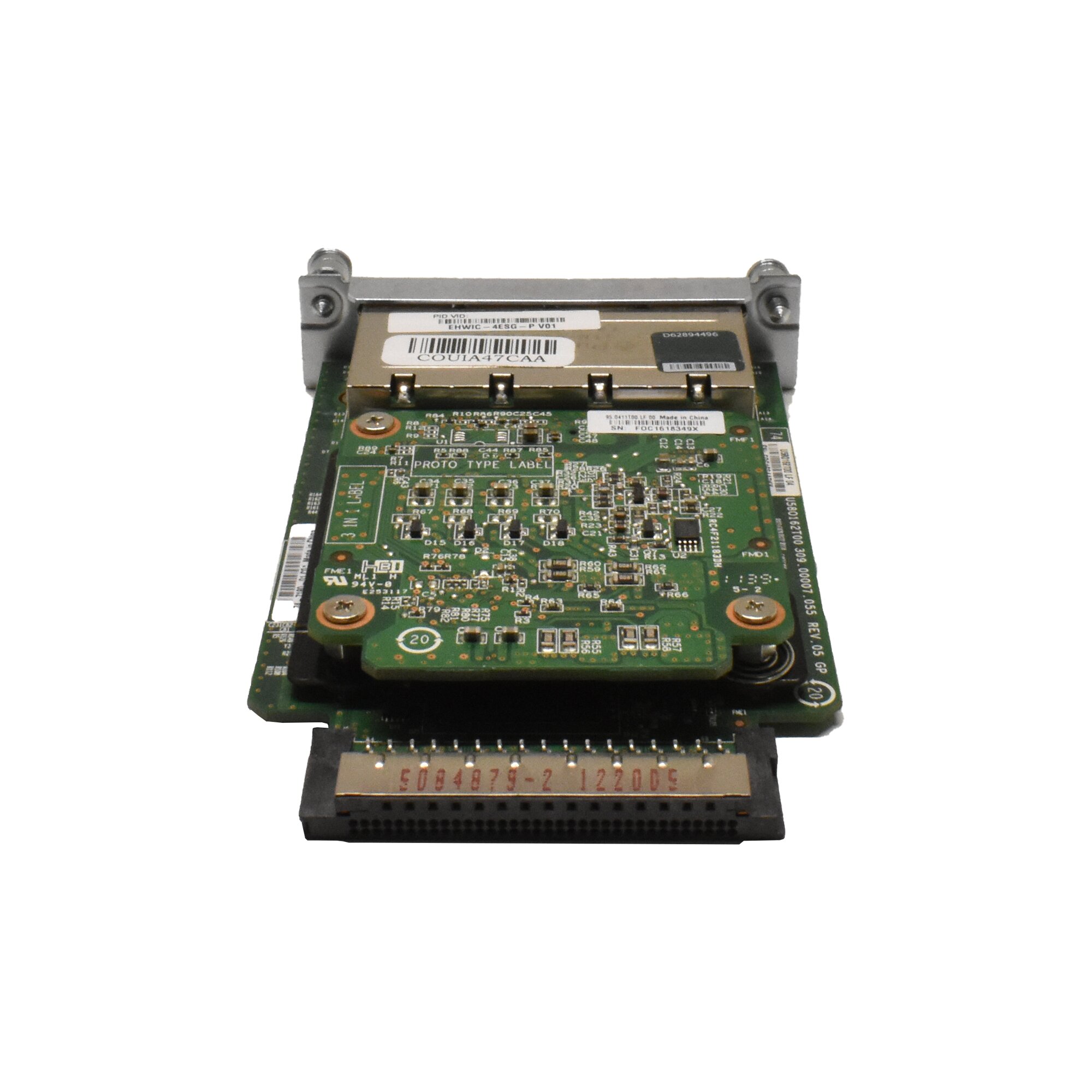 Cisco EHWIC-4ESG-P 74-7180-01 Four port 10/100/1000 Ethernet switch ...