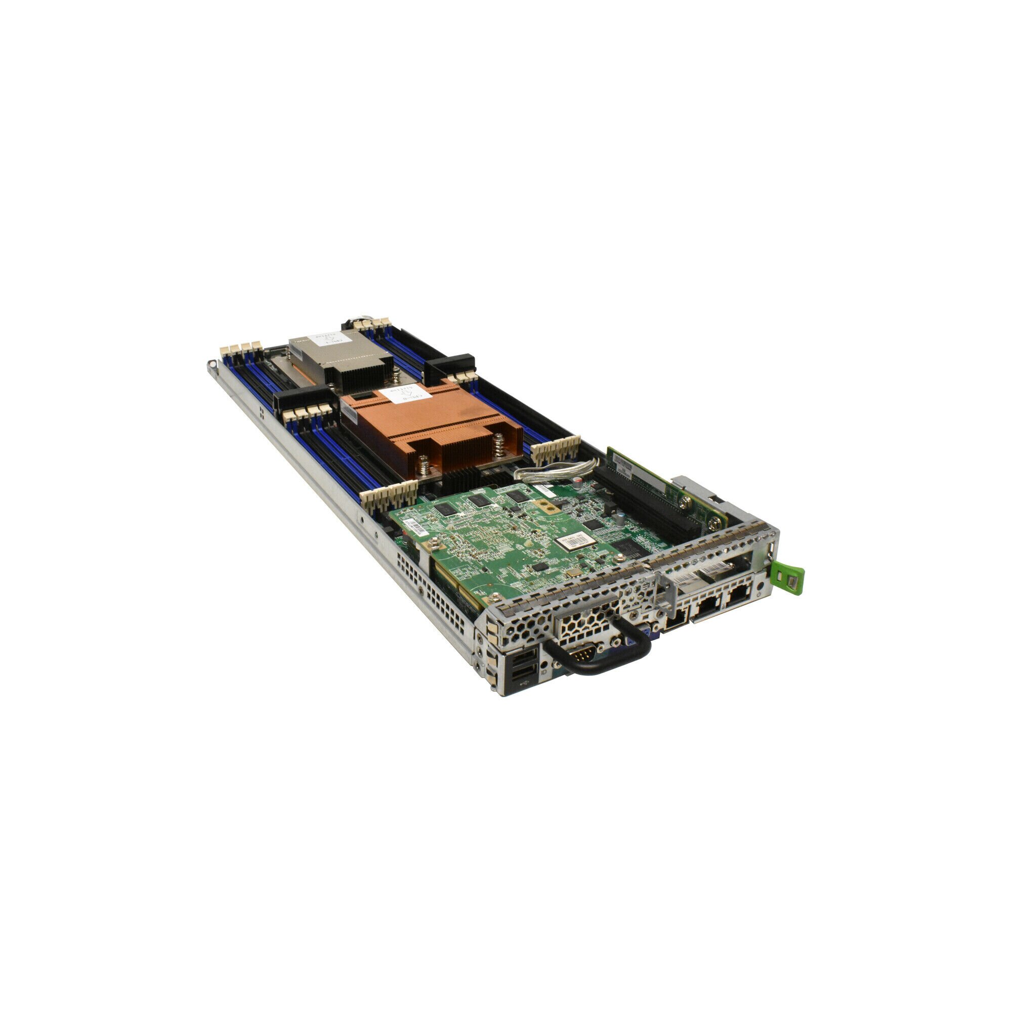 Fujitsu Primergy CX400 S2 Multi-Node 4x CX250 S2 8xE5-2650 64GB 3x HDD ...