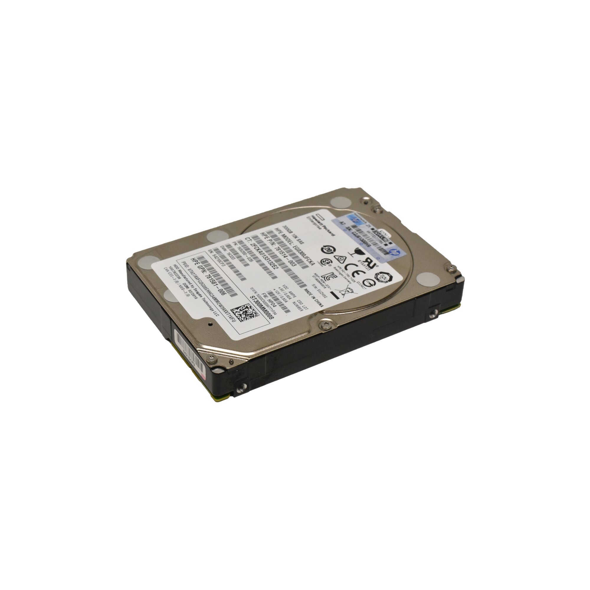HP 300GB 2.5" 6G 15K SAS HDD Festplatte EH0300FBQDD 627114-002 507129 ...