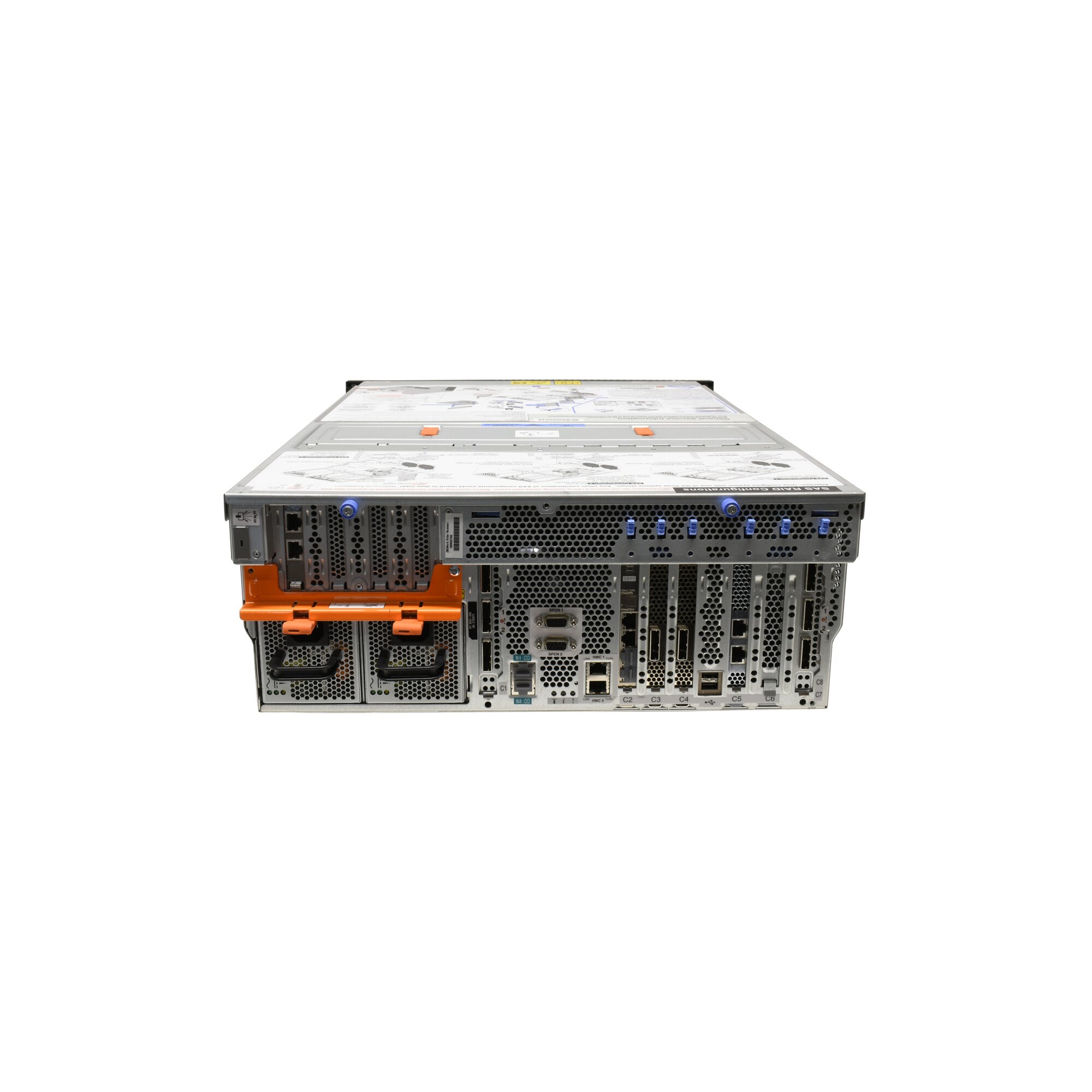 IBM Power 740 Server 2x Power7 CPU 4.20GHz 128 GB RAM PC3 2.5 Zoll 2x ...