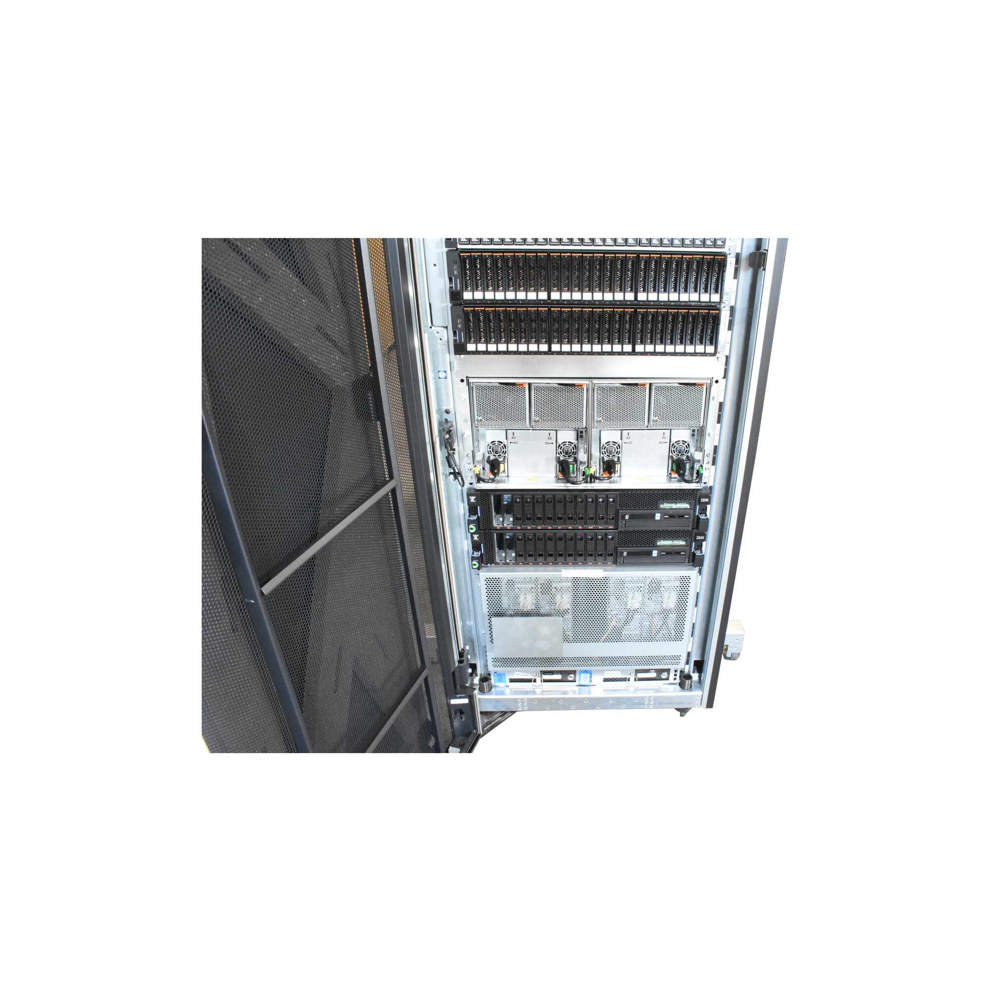 IBM DS8880 2x Power S822 Power8 CPU 128GB PC4 + 10x Encosure Storage ...