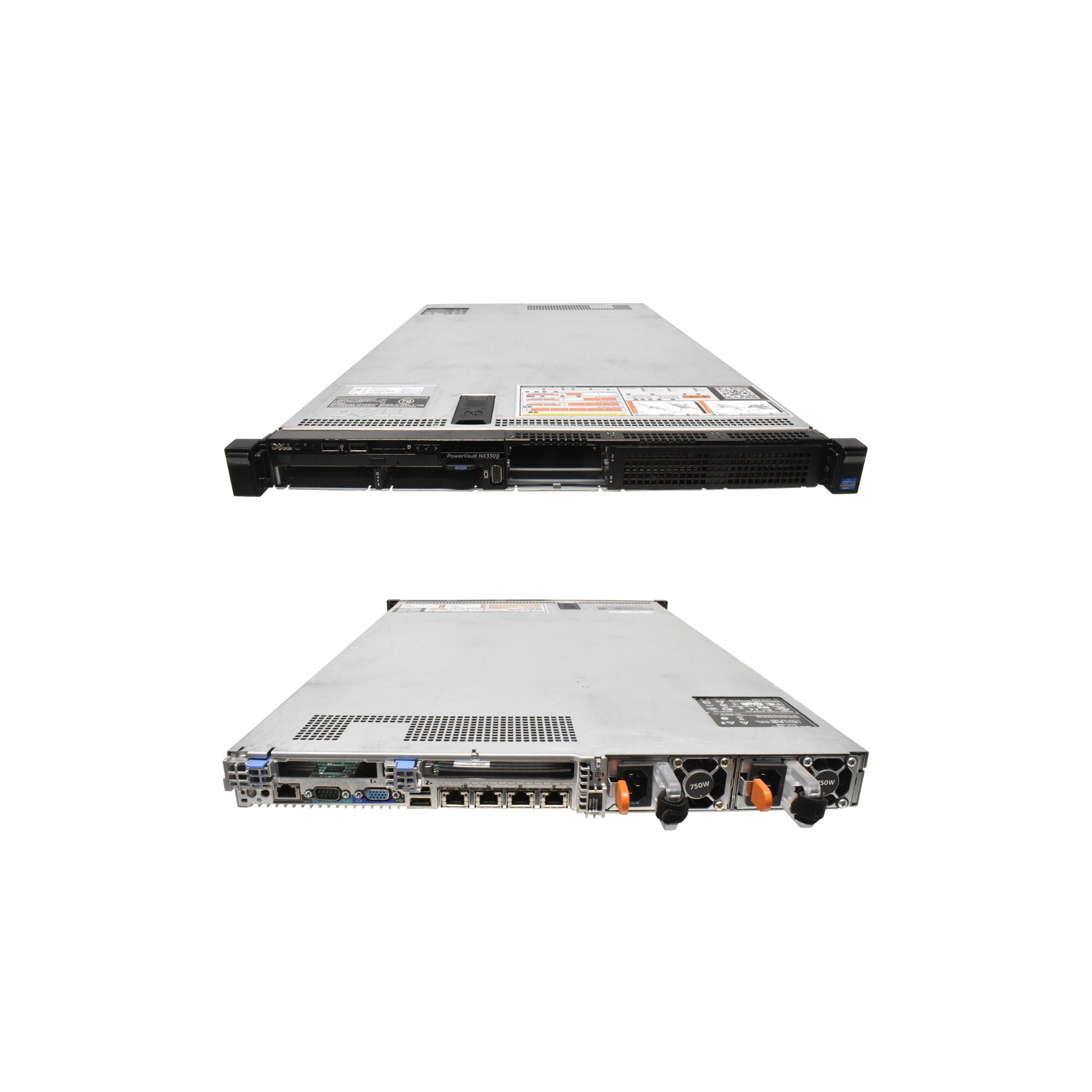 Dell PowerVault NX3300 Server 2 Intel E5-2609 Quad-Core 2.40 Ghz 16 GB ...