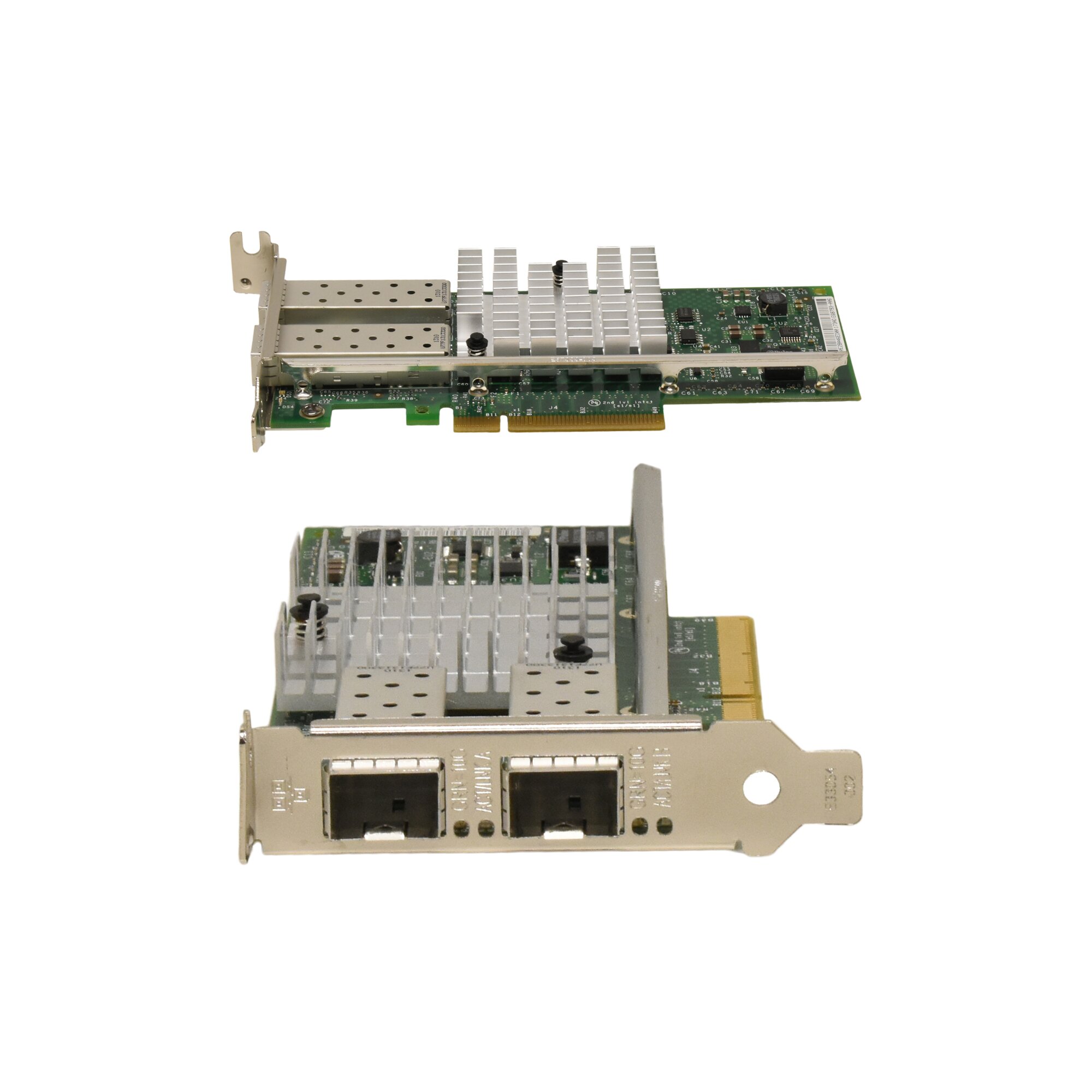 Dell Intel X520-DA2 FC Dual-Port 10GbE PCIe x8 Netzwerkkarte LP 0FTKMT ...