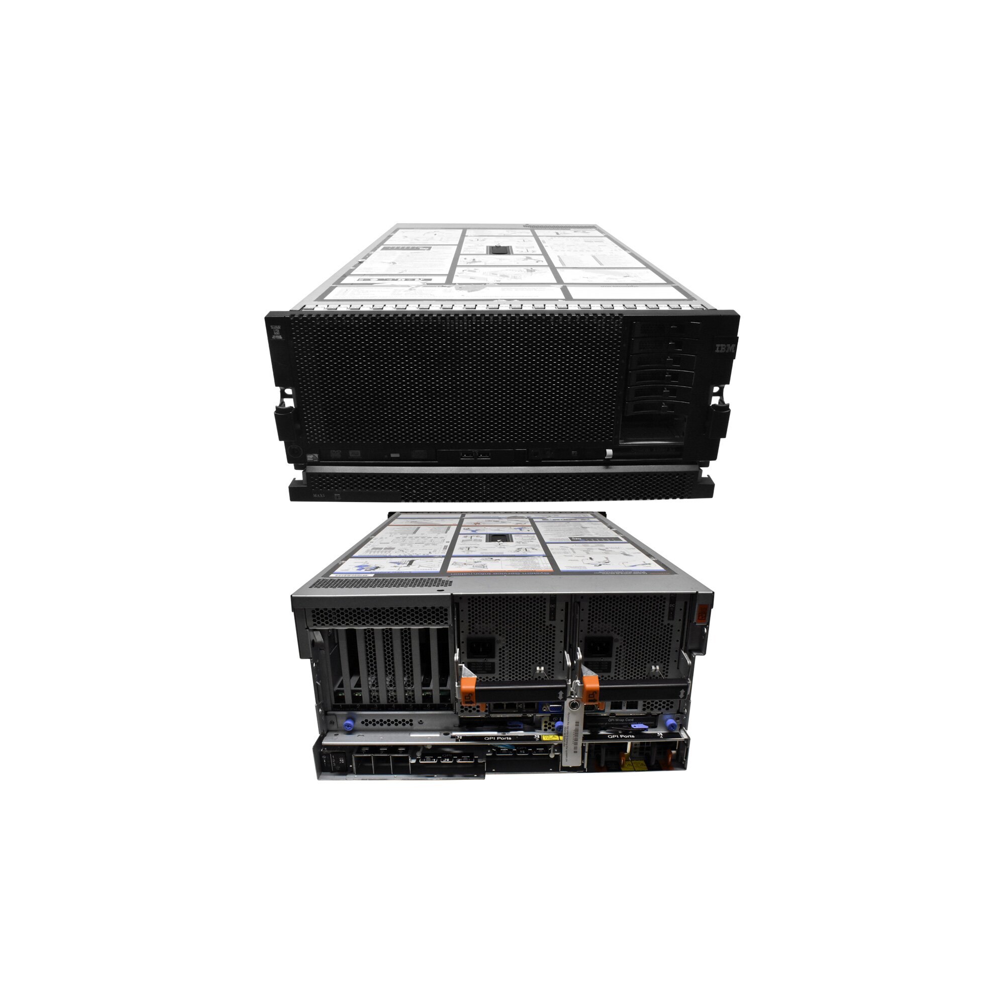 IBM Server System X3950 X5 4x E7-8870 10C 2.40GHz CPU 0 GB RAM PC3 2.5 ...