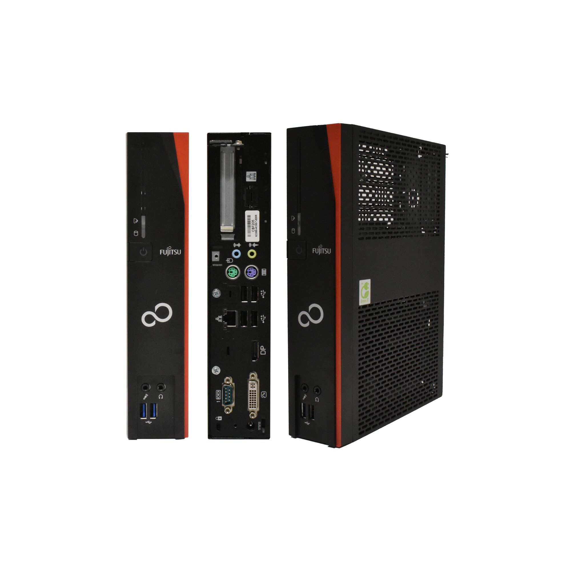 Fujitsu Futro S720 ThinClient AMD GX-217GA 1.65GHz CPU 2GB RAM 0GB SSD ...