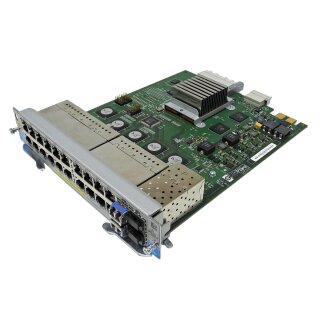 HP J9308A ProCurve 20-Port GbE PoE+ & 4-Port SFP Module for zl Series ...