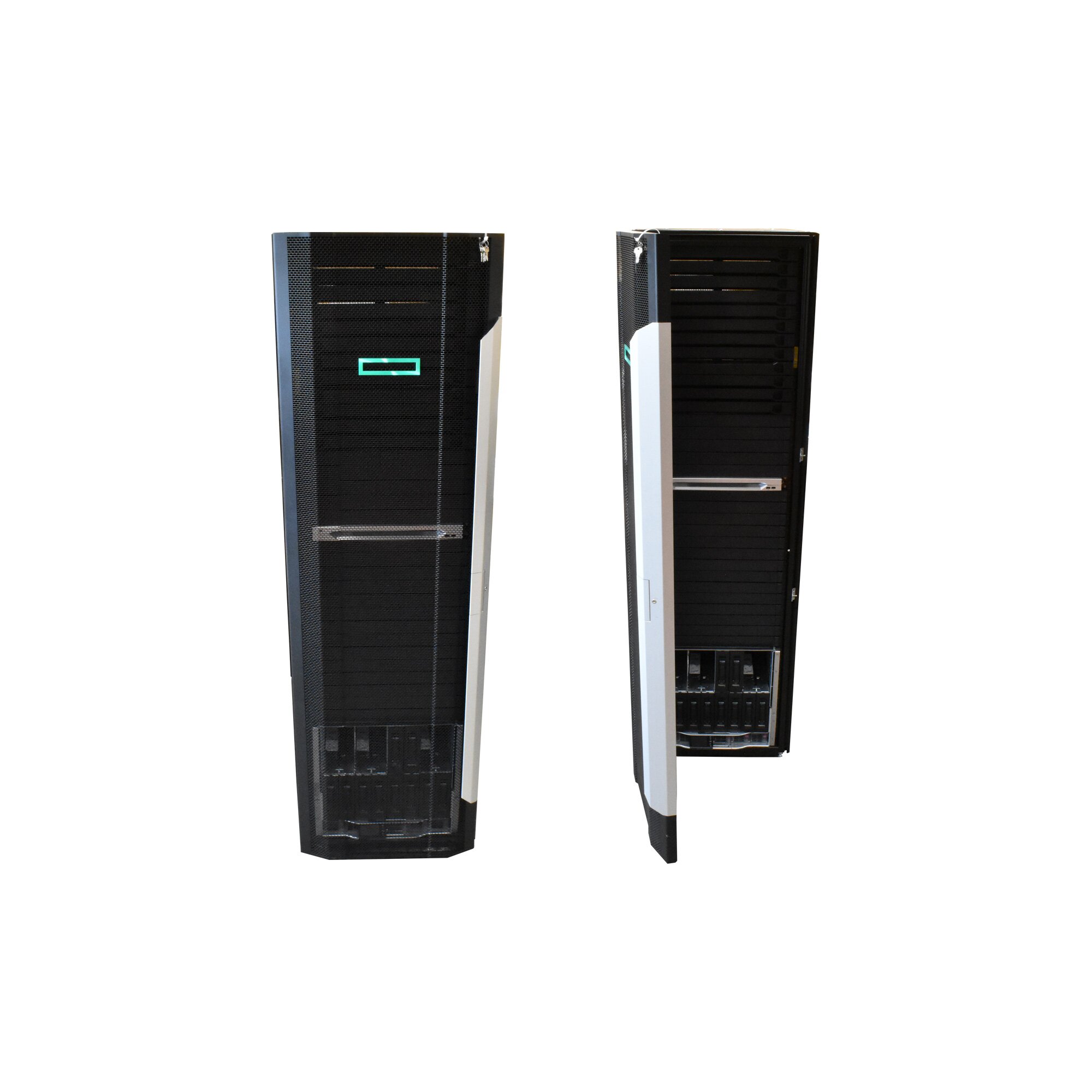 HP Rack 42U + Blade Center HP C7000 681844-B21 +1x HP LCD Console LCD ...