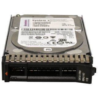 IBM 1TB 2.5“ 7,2K 6G SATA HDD/Festplatte 00AJ142 mit Rahmen