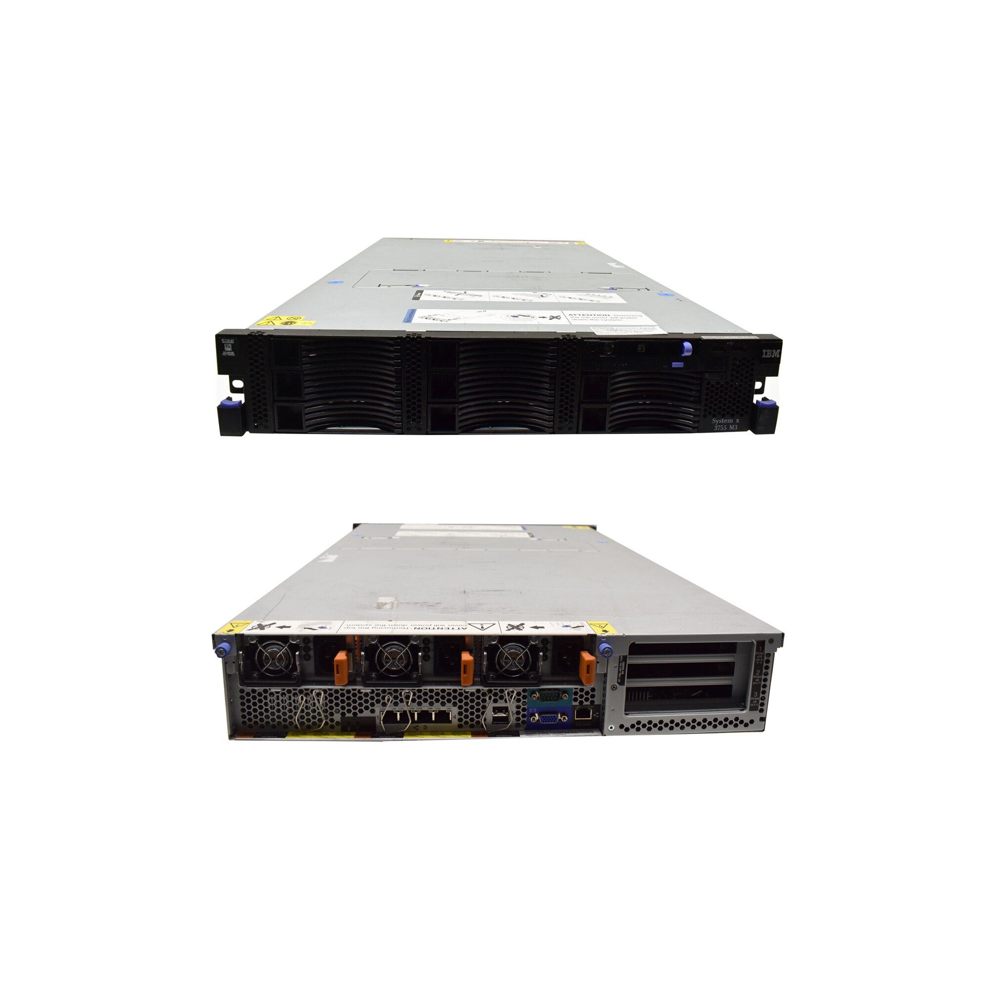 IBM Server System X3755 M3 4x AMD 6380 16-Core 2.50GHz CPU 16GB DDR3 ...