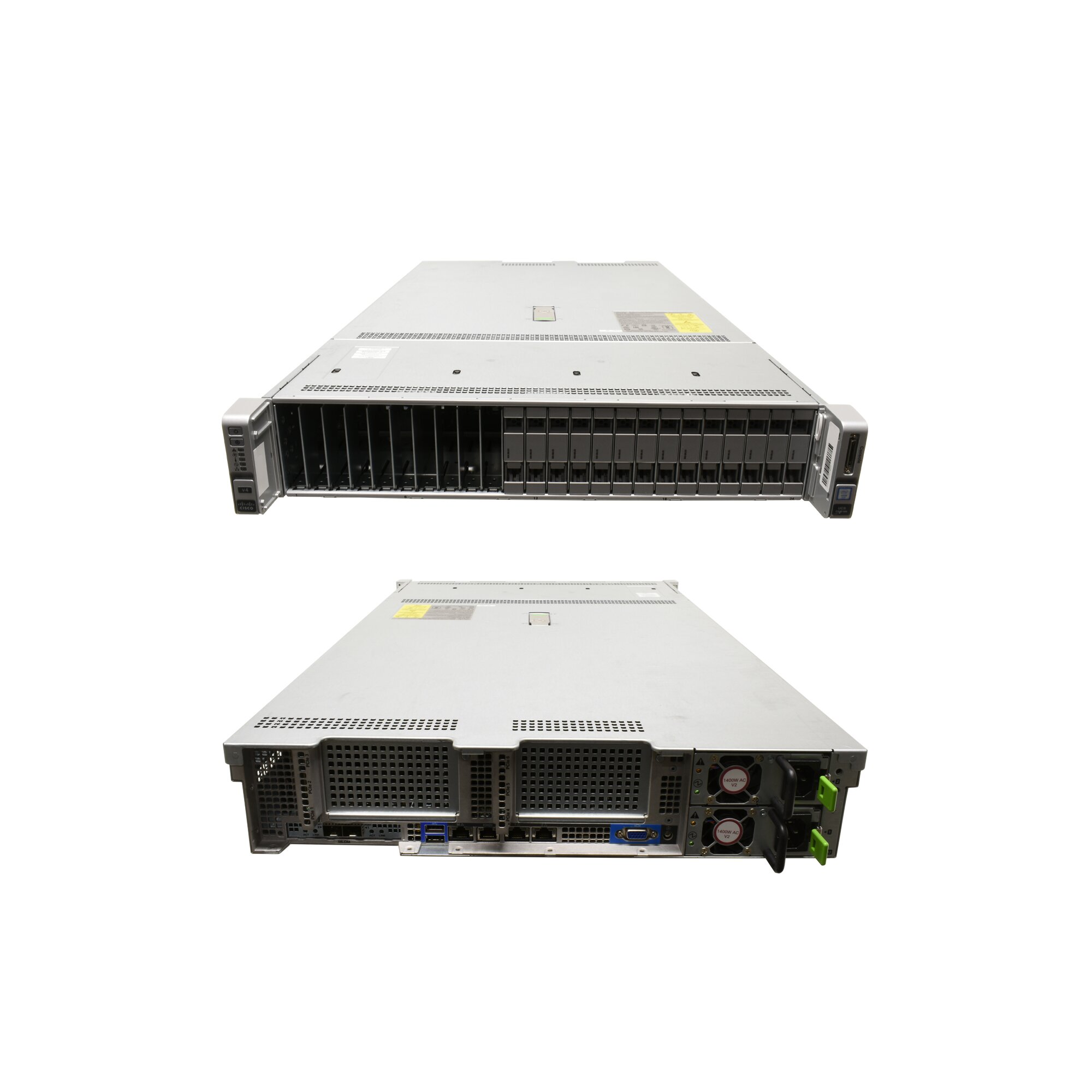 CISCO UCS C240 M4 RackServer 2xE5-2650 V3 32GB PC4 SAS 2,5 HDD 24 Bay ...