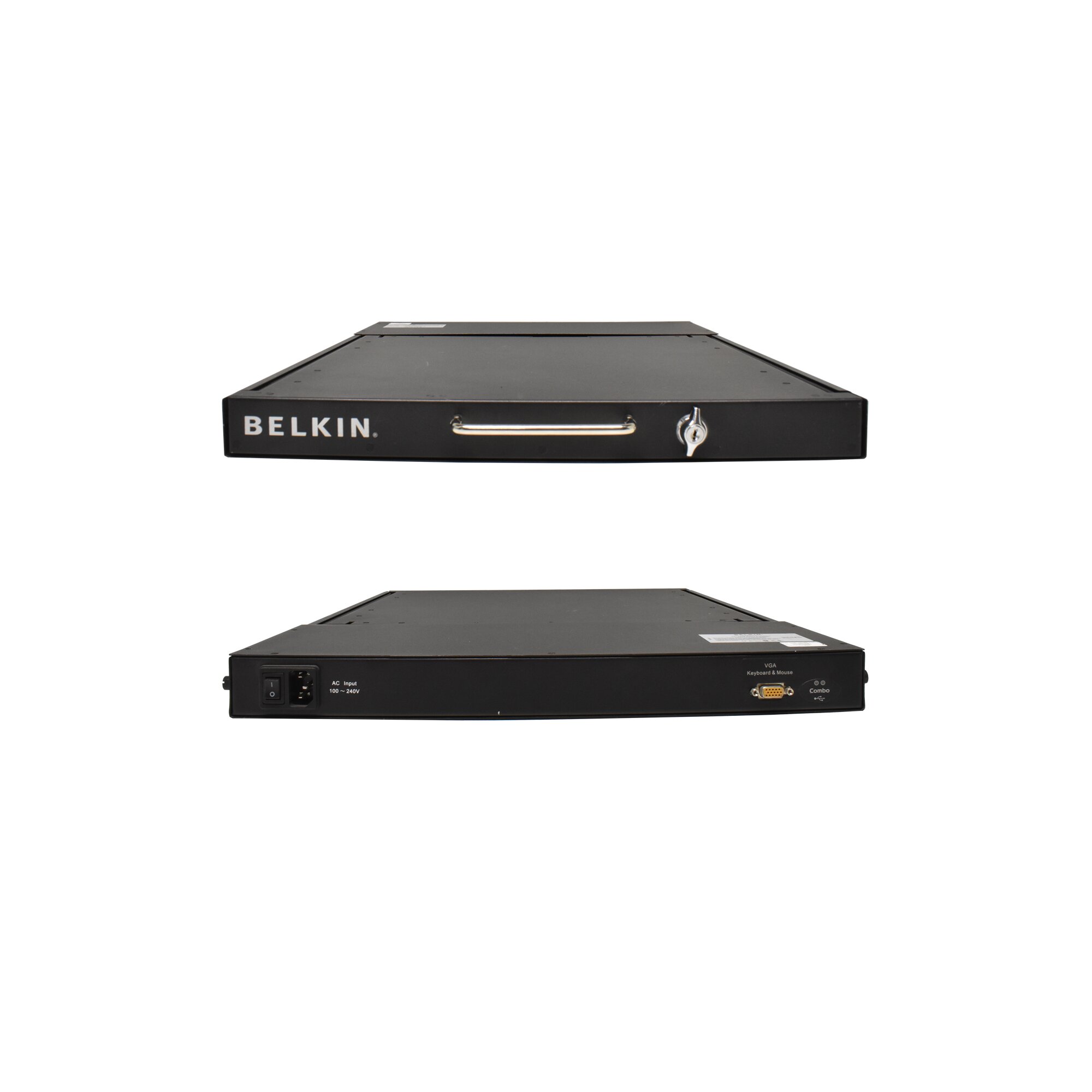 Belkin KVM Rack Console F1DC101PdeSR 17 Zoll LCD 1280 x 1024 DE QWERTZ ...