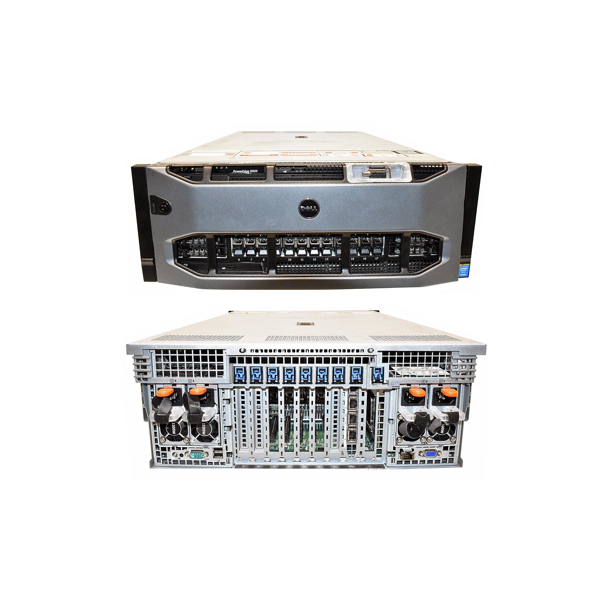 Dell PowerEdge R920 Server 4 x E7-4850 v2 2.3 GHz CPU 0 RAM PERC H730p ...
