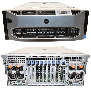 Dell PowerEdge R920 Server 4 x E7-4850 v2 2.3 GHz CPU 0 RAM PERC H730p ...