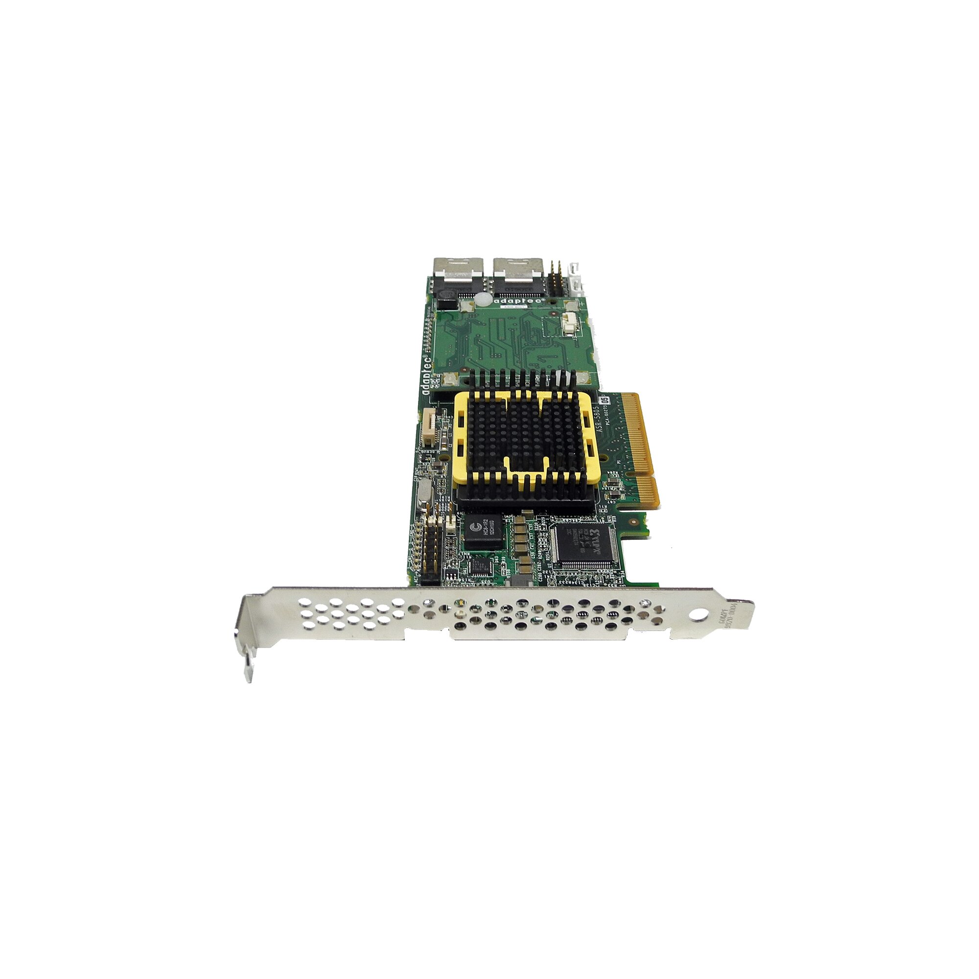 Adaptec ASR-5805 2-Port 3 Gb 512 MB PCIe x8 SAS RAID Controller +BBU ...