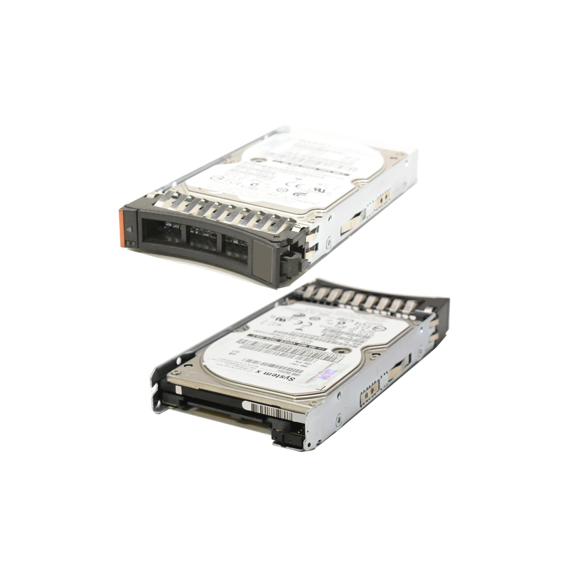 IBM SAS Festplatte 600GB 10k SAS 6G SFF 90Y8873 90Y8876 mit Rahmen ...