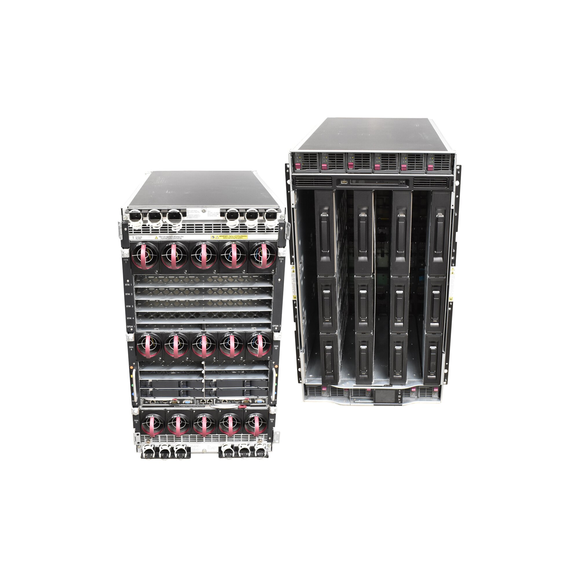 HP Superdome 2 AT147B Chassis 711994-001 2x AH389-60003 12x PWS Set ...