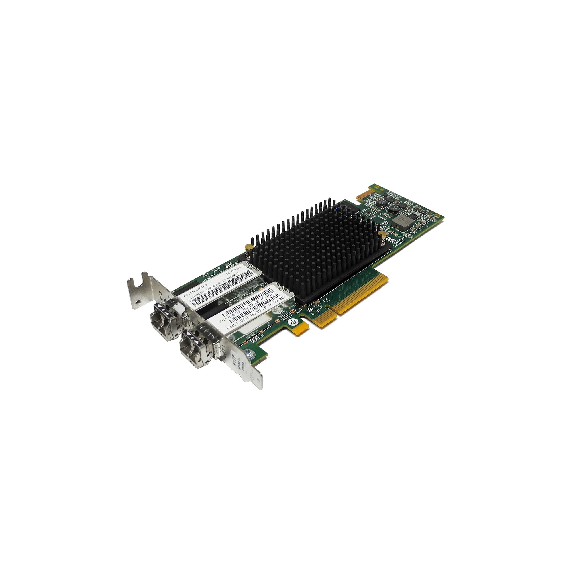 IBM 577F LPE16002 Dual-Port 16Gb/s PCIe x8 FC Host Bus Adapter 00E3496 ...
