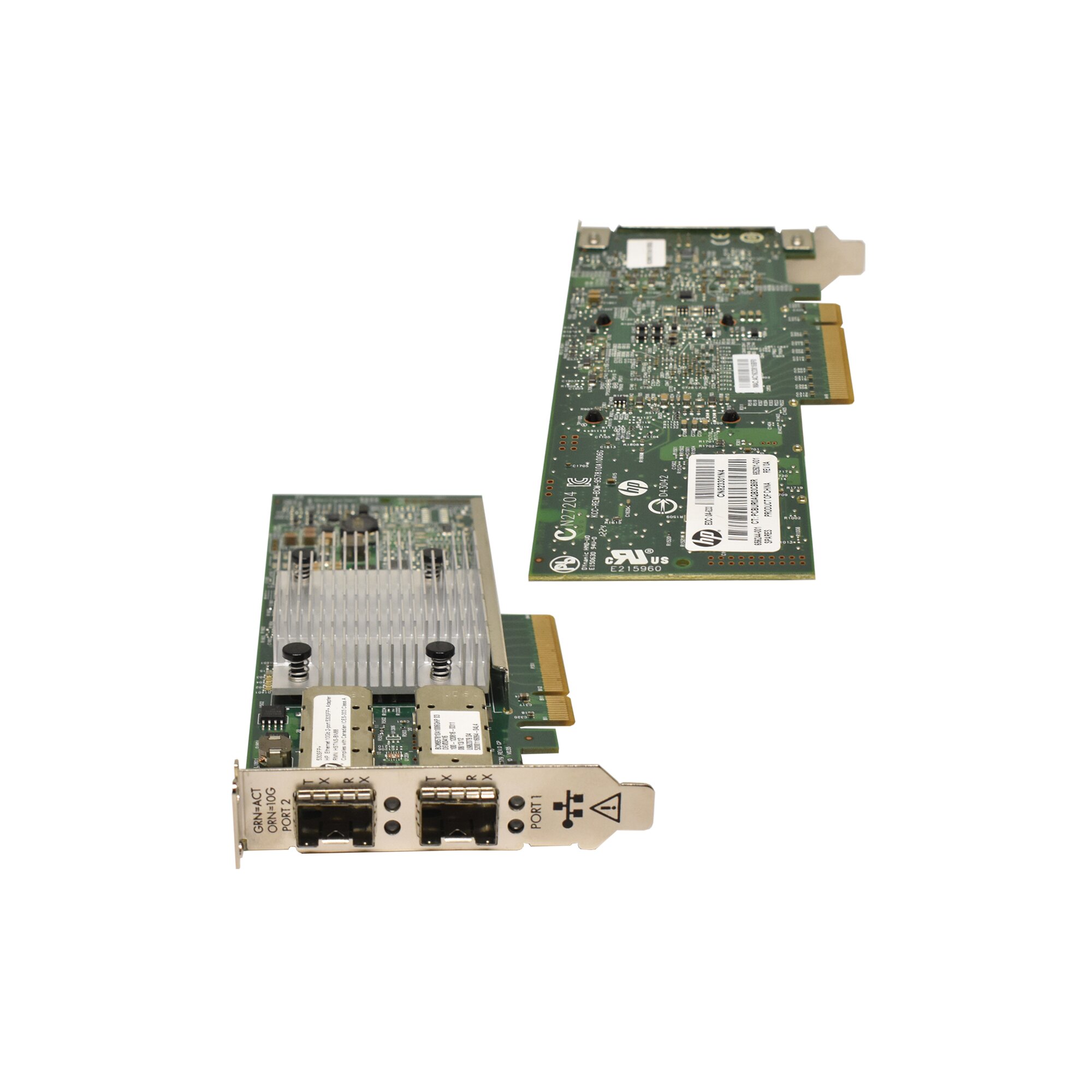 HP 530SFP+ FC Dual-Port 10GbE SFP+ PCI-Express Server Adapter SP ...