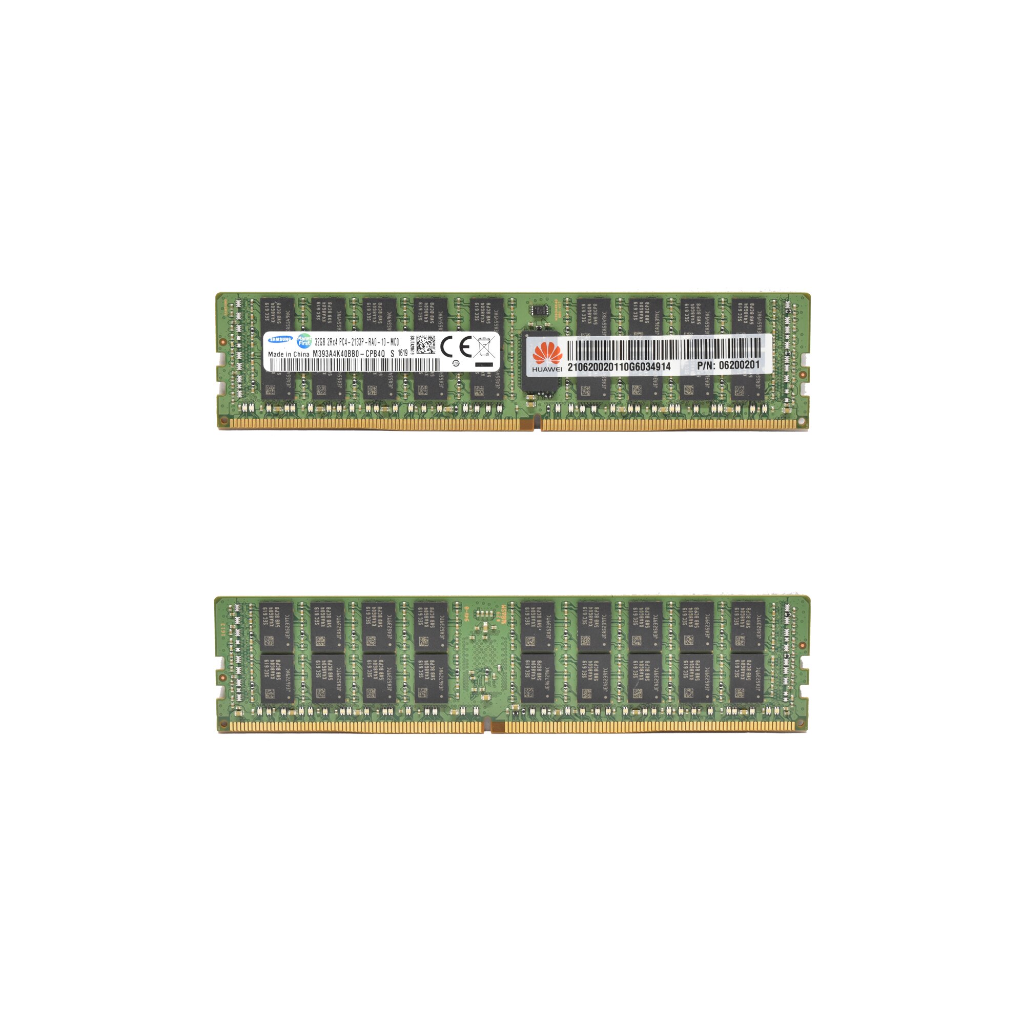64GB Samsung 2x32GB 2Rx4 PC4-2133P DDR4 M393A4K40BB0-CPB RAM