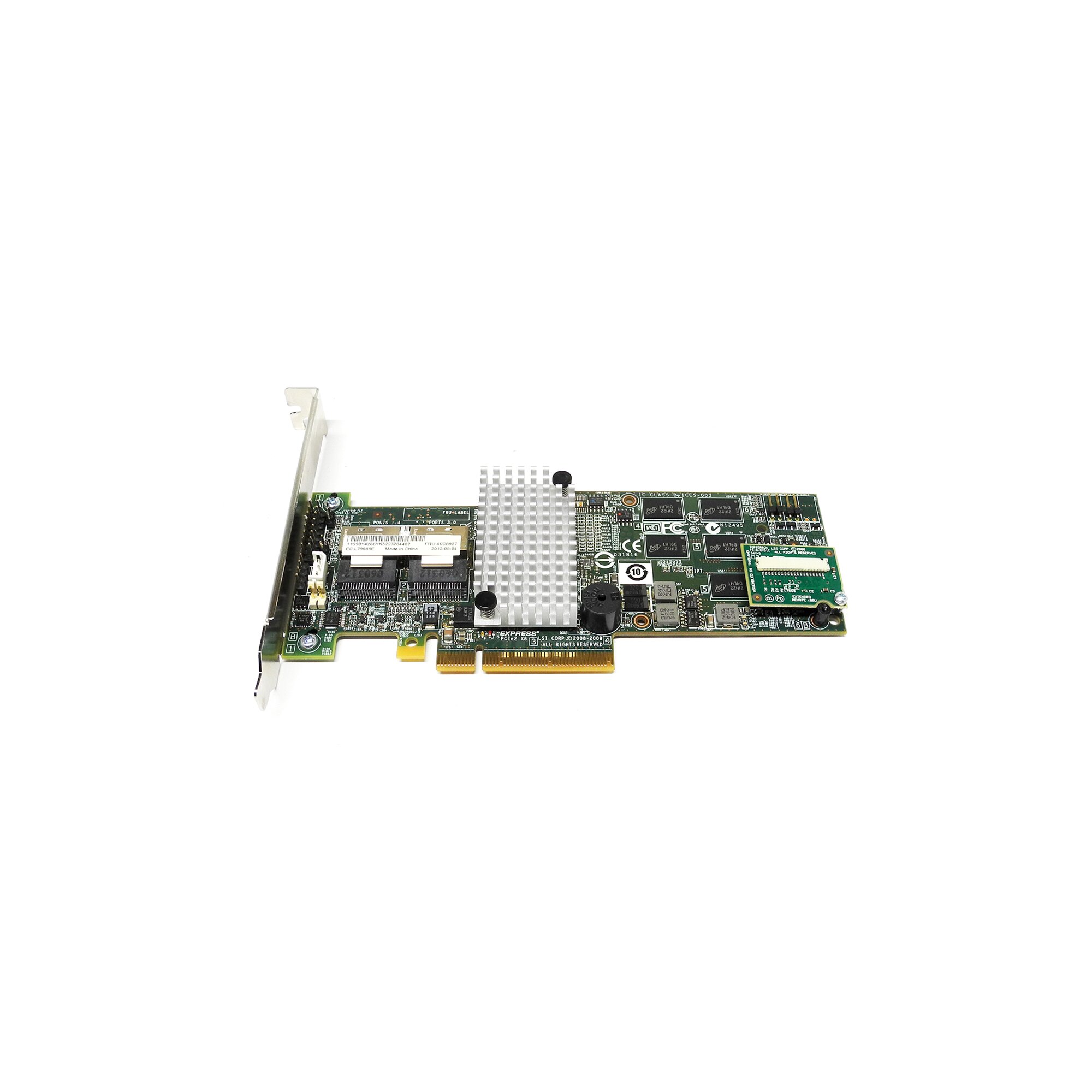 IBM LSI ServeRAID M5015 6 Gb RAID Controller L3-25121-79D 46C8927 FP ...