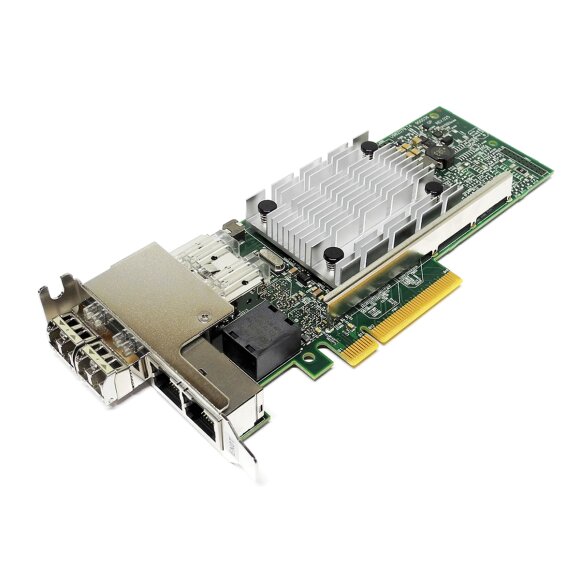 IBM ENOT Power9 4-Port (2x10Gb FC + 2x1GbE) PCIe x8 Server Adapter ...