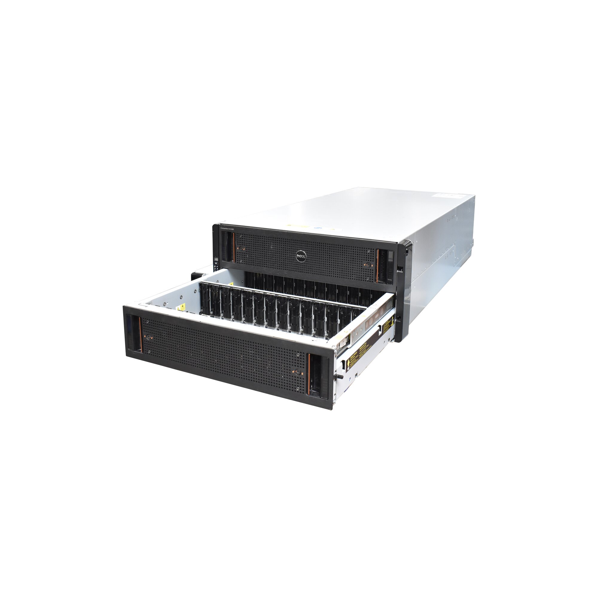 Dell Compellent SC280 2x SAS 6G Controller 0RYG5C 84x Bay LFF 3.5 Zoll ...