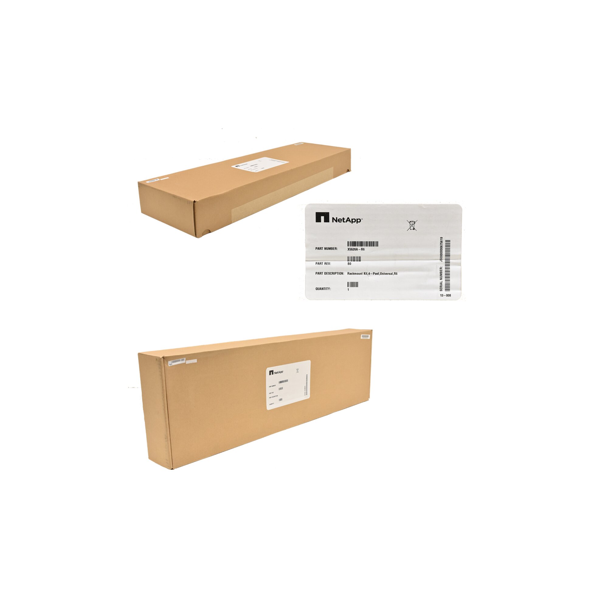 NetApp Rackschienen Rail Kit X5515A-R6 Rackmount Kit 4N2 DS14-Middle R6