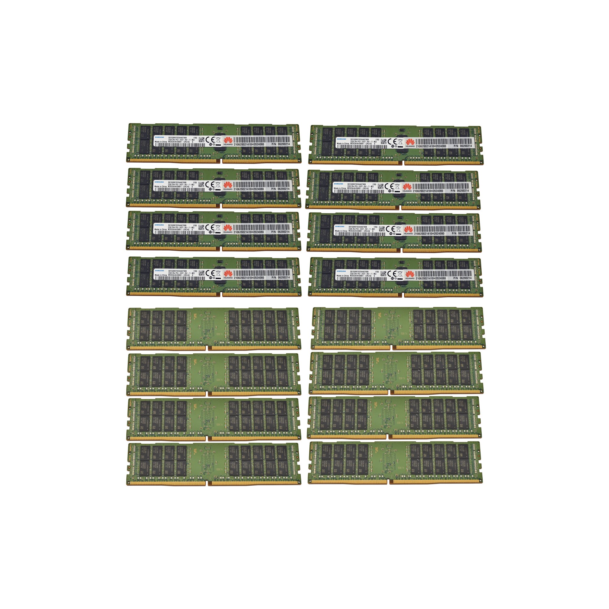 256GB Huawei Samsung 8x 32GB 2Rx4 PC4-2400T-R DDR4 M393A4K40BB1-CRC MPN ...