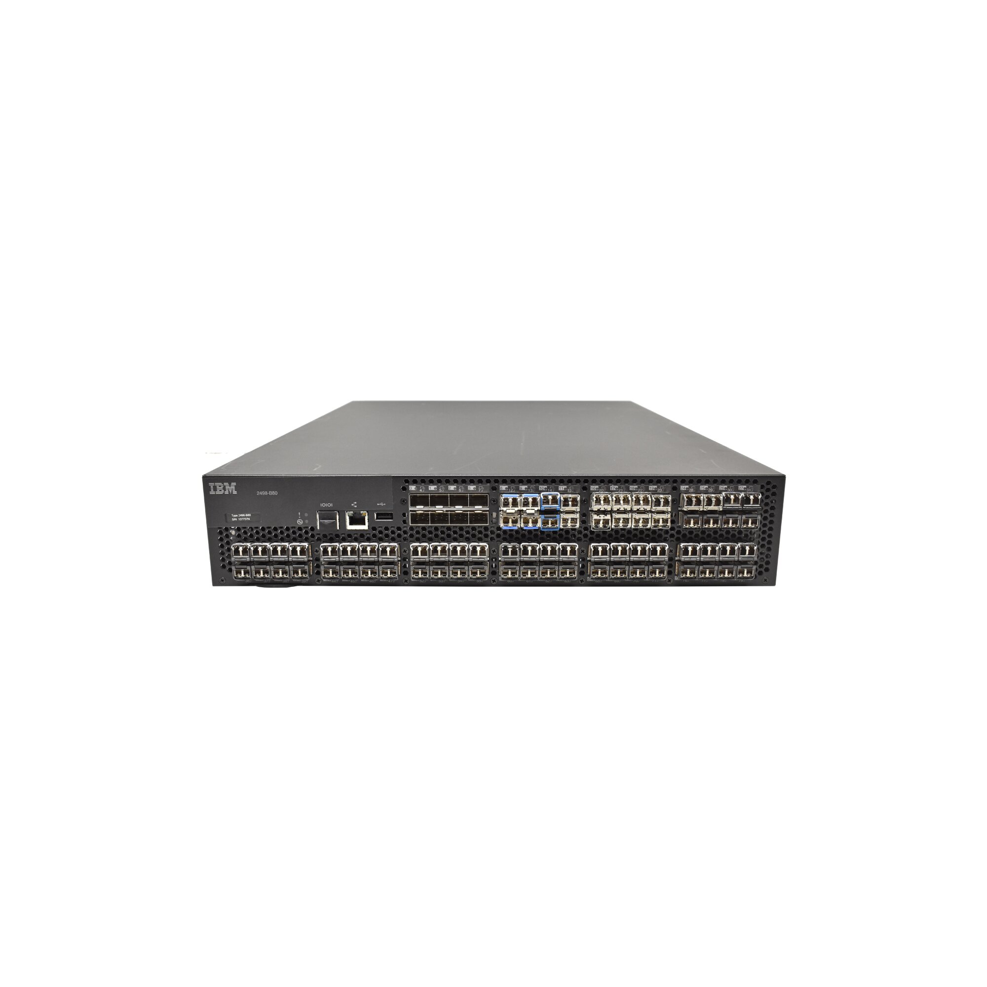 IBM 2498-B80 8G Fibre Channel Switch 72 x 4/8G SFP Transc. 16 aktive ...